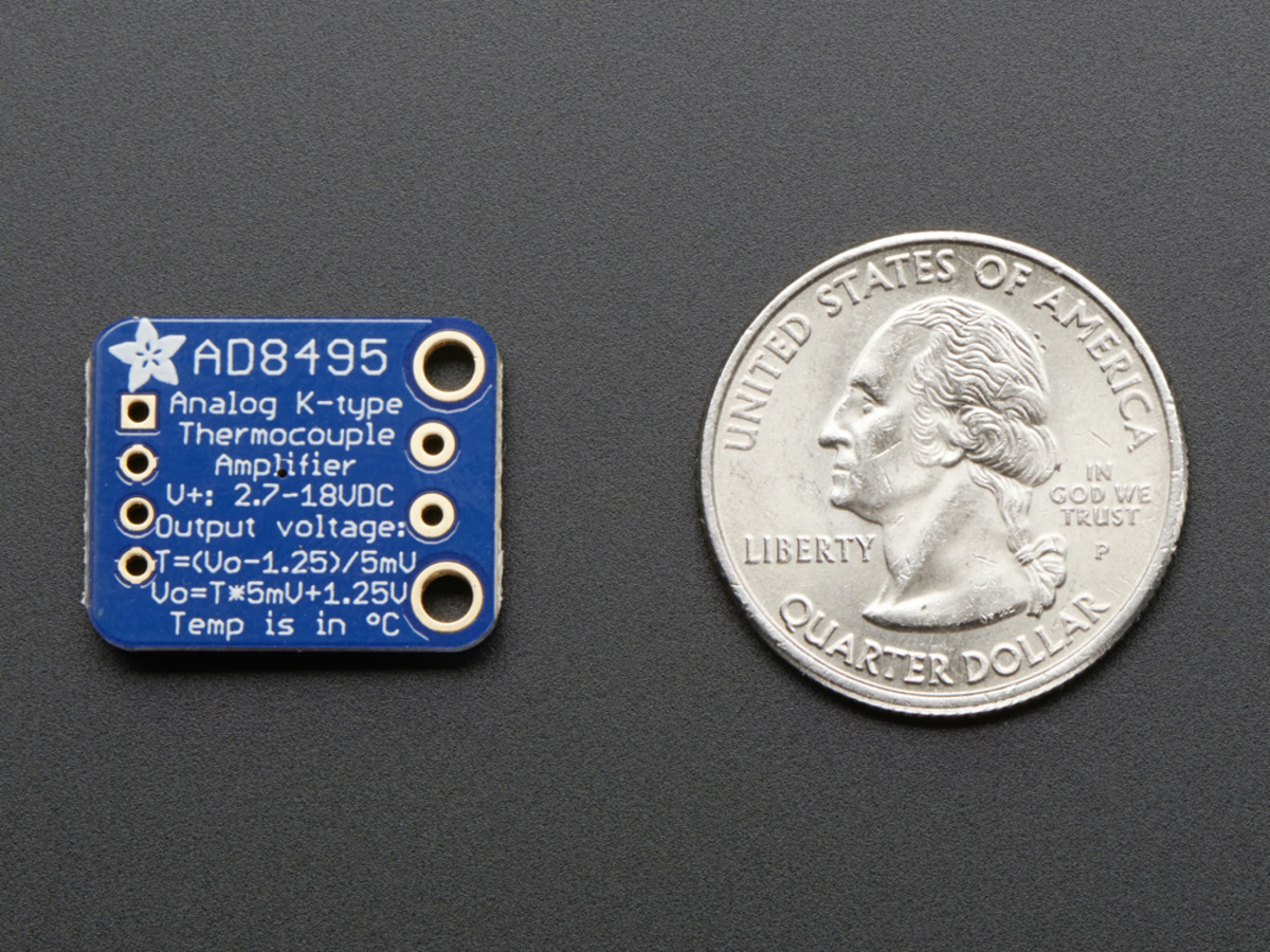 Arduino AD8495 Thermometer : 7 Steps - Instructables