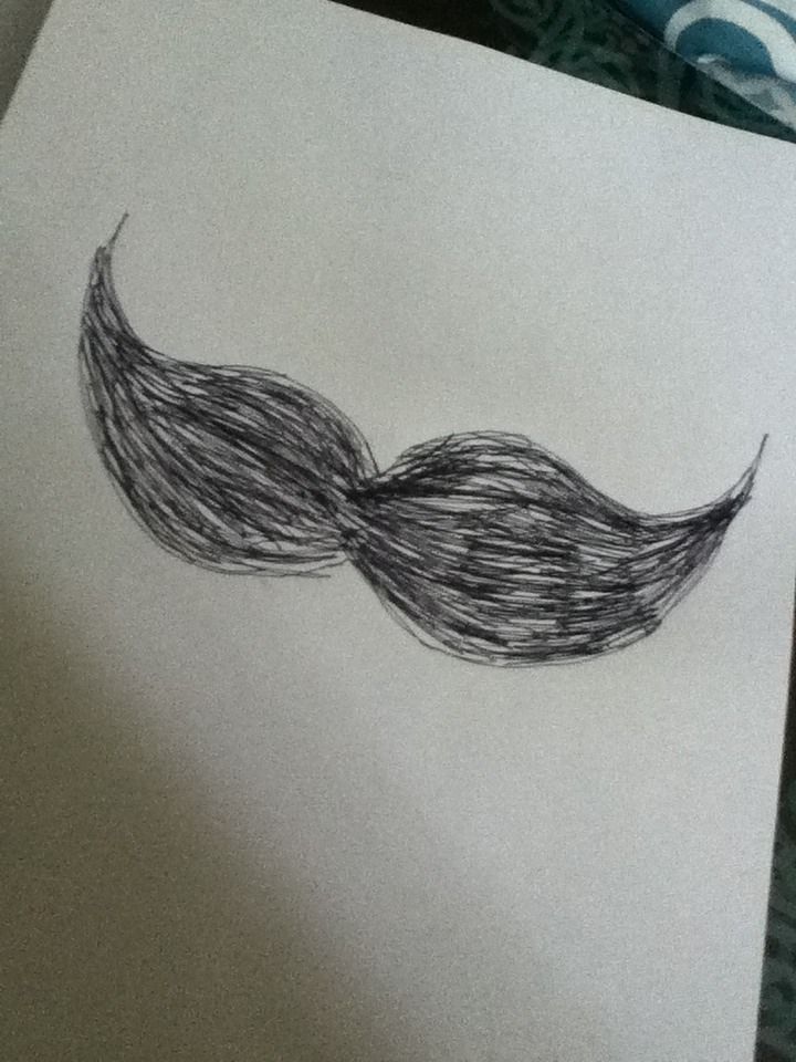 How to Draw a Mustache : 8 Steps - Instructables