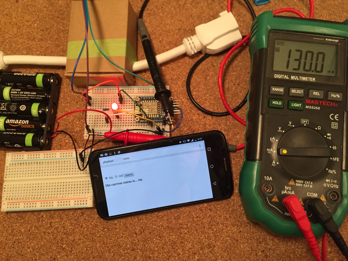 Control Your Lights Through a Webpage! : 5 Steps - Instructables