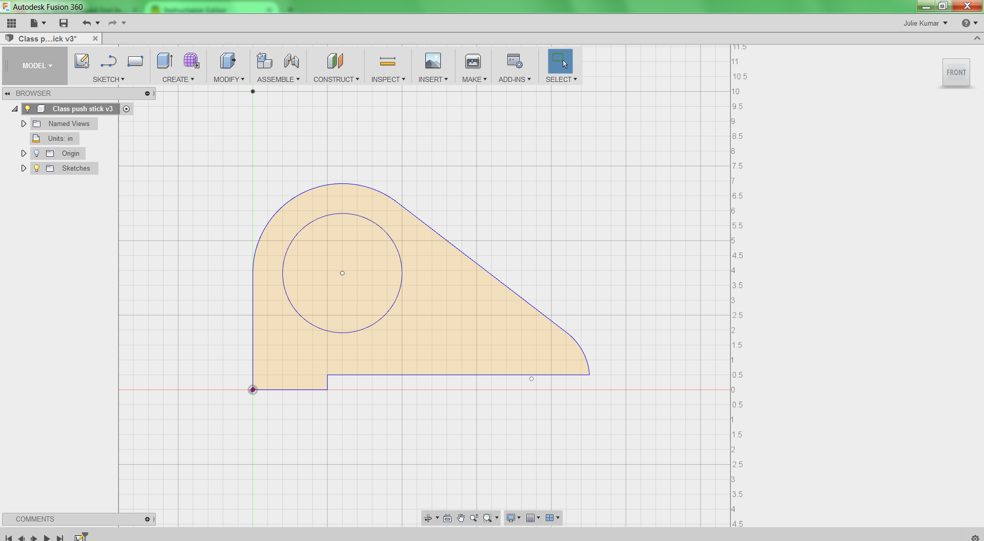 Constraints and Extruding : 11 Steps - Instructables
