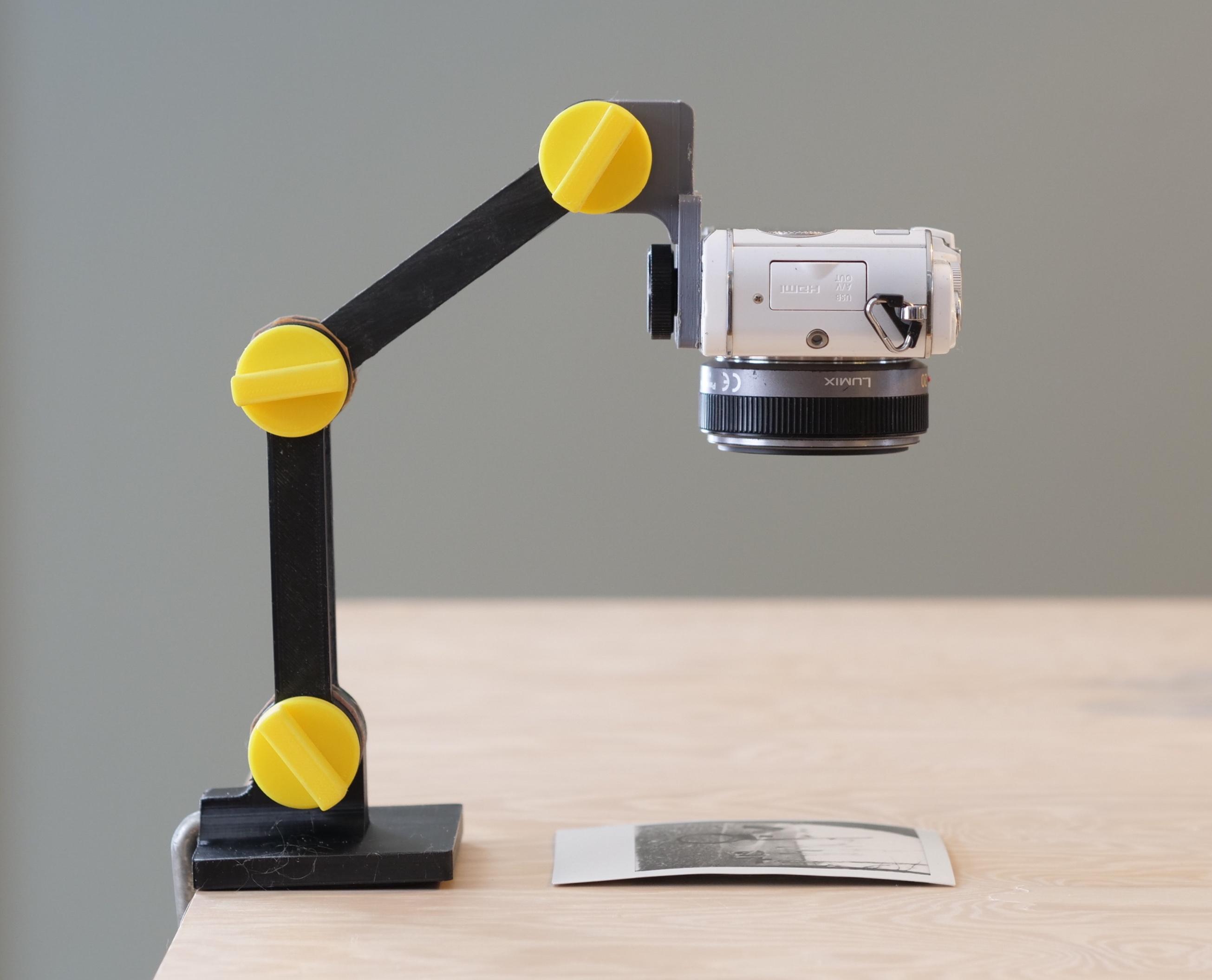 3d-printed, Modular Camera Stand for Photo and Video : 8 Steps (with ...