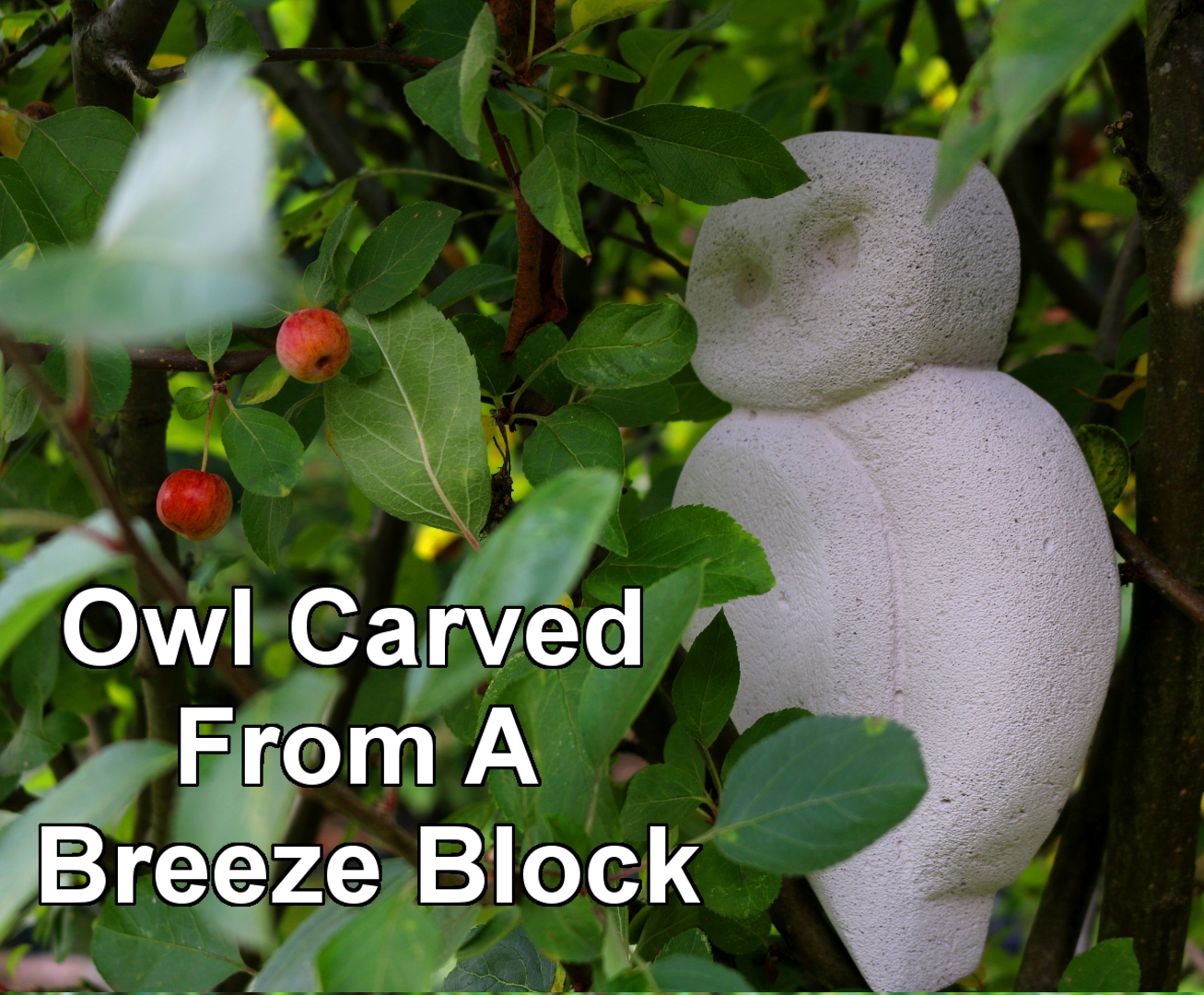 How to Carve an Owl From a Breeze Block : 3 Steps (with Pictures ...