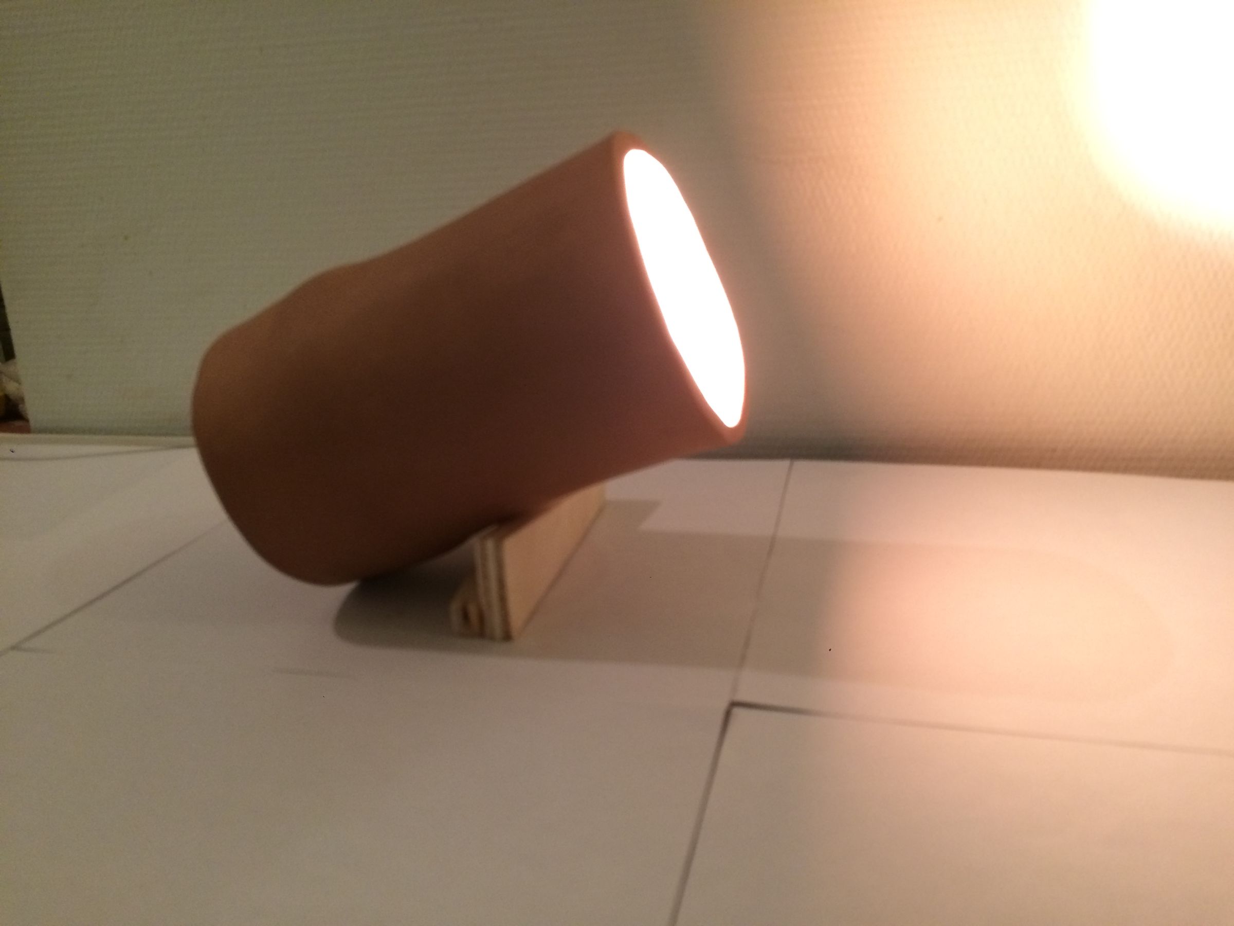 Self-hardening Clay Lamp : 10 Steps - Instructables