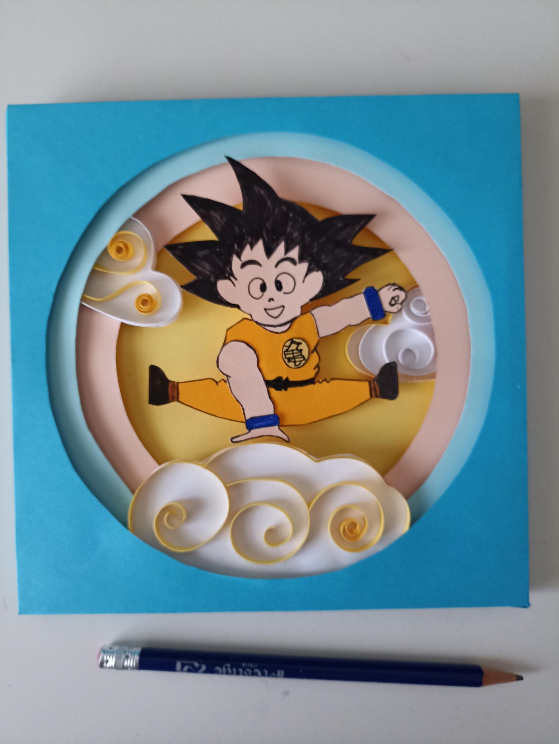 Dragon Ball Z Goku 3D Art Craft : 6 Steps (with Pictures) - Instructables