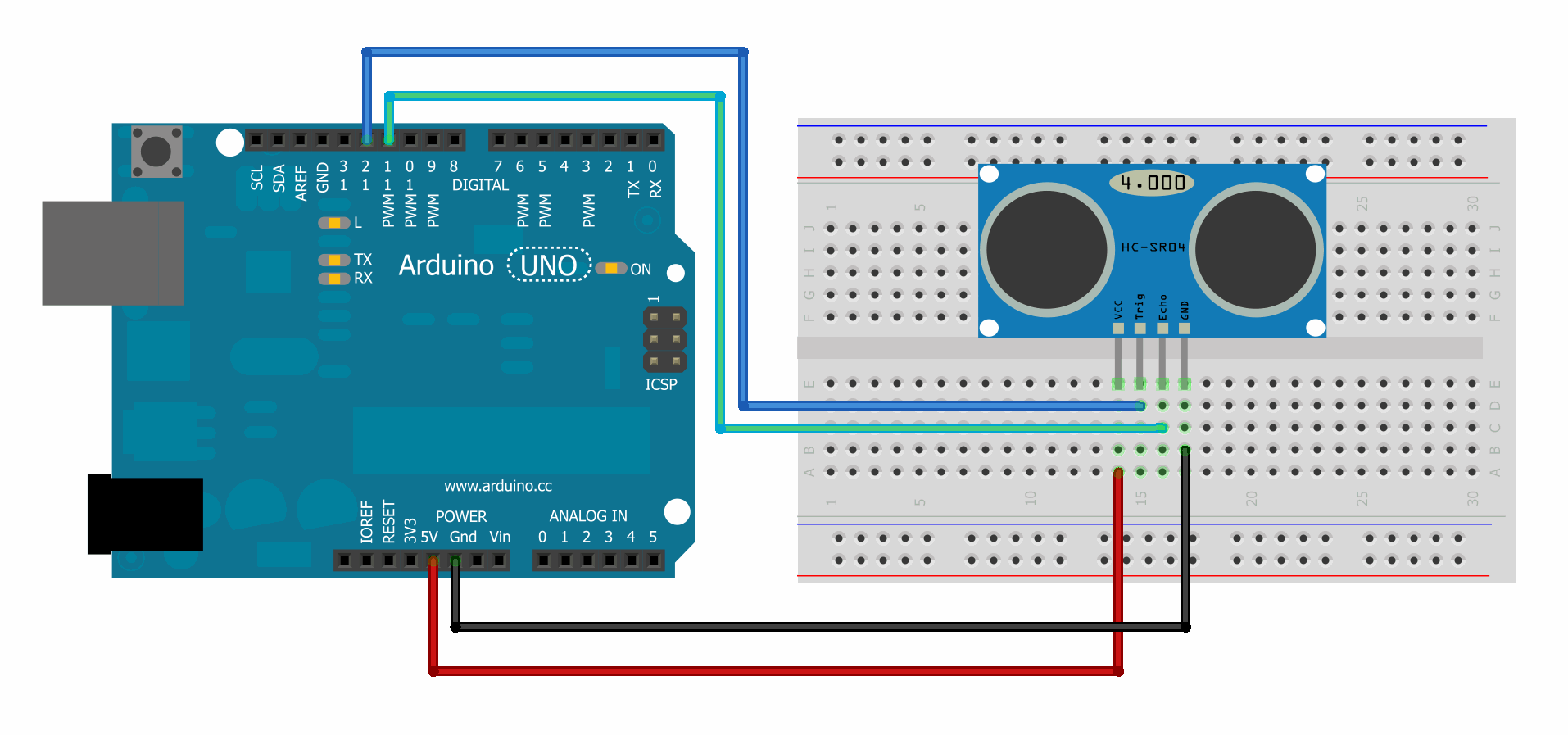 Measuring Water Level With Ultrasonic Sensor : 7 Steps - Instructables