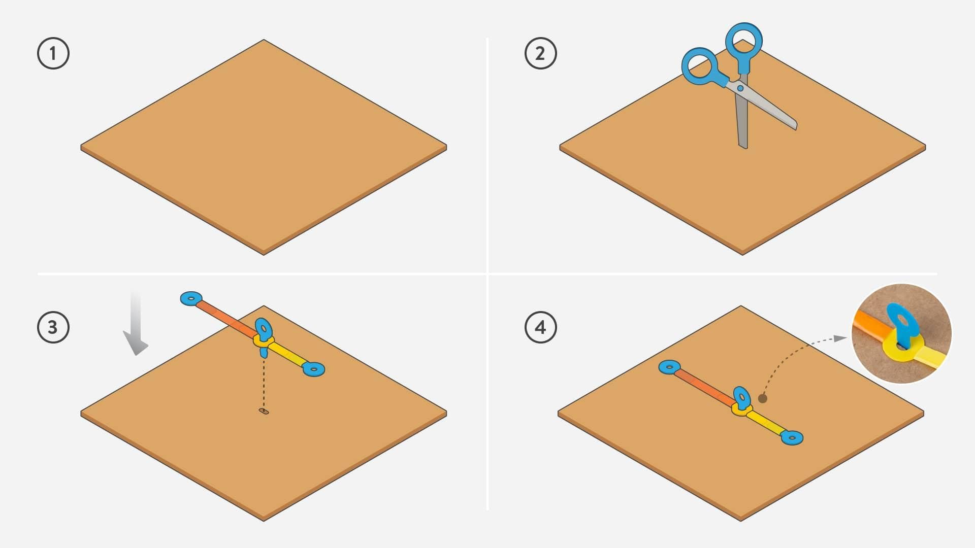 Release a Bouncing Cardboard Disc : 9 Steps (with Pictures) - Instructables