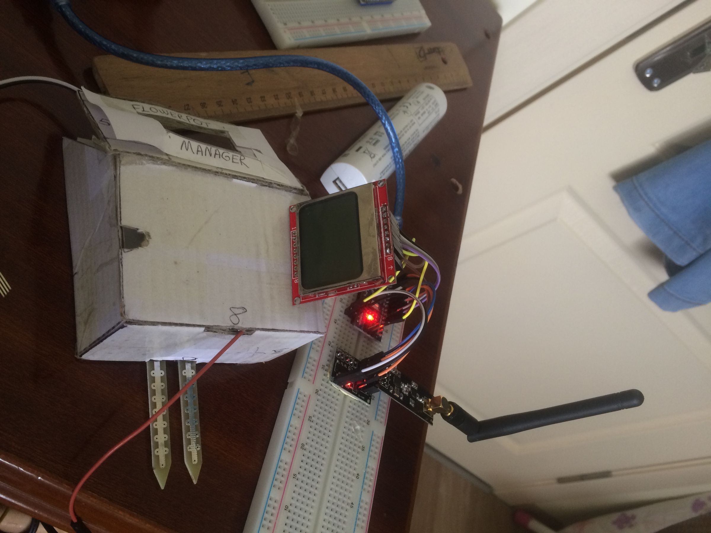 Nrf24l01 With 5110 and 3 Sensor ''Plantation Controller'' With Arduino : 7 Steps (with Pictures ...