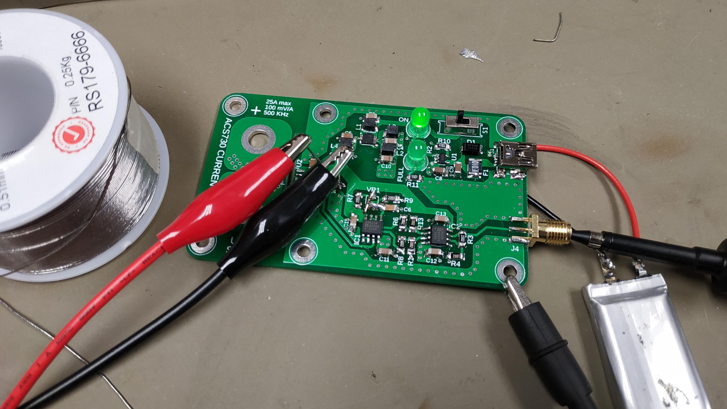 ACS730 500kHz Oscilloscope Current Probe : 5 Steps (with Pictures ...
