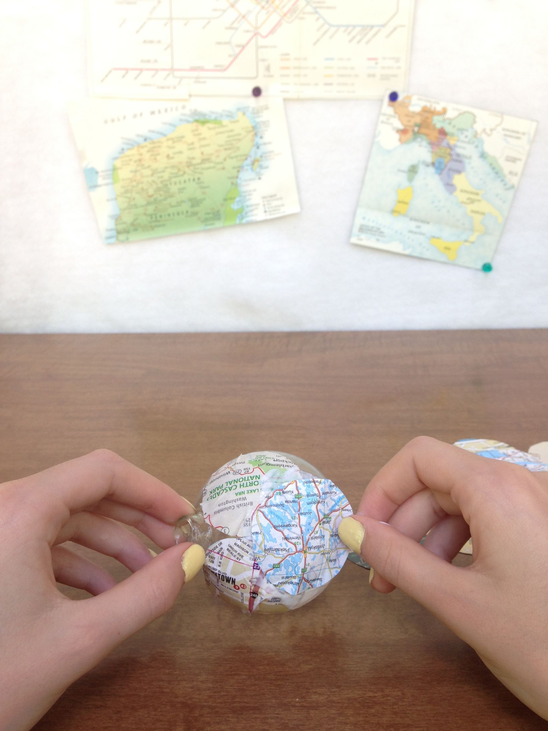 Recycled Map Ornament : 7 Steps - Instructables