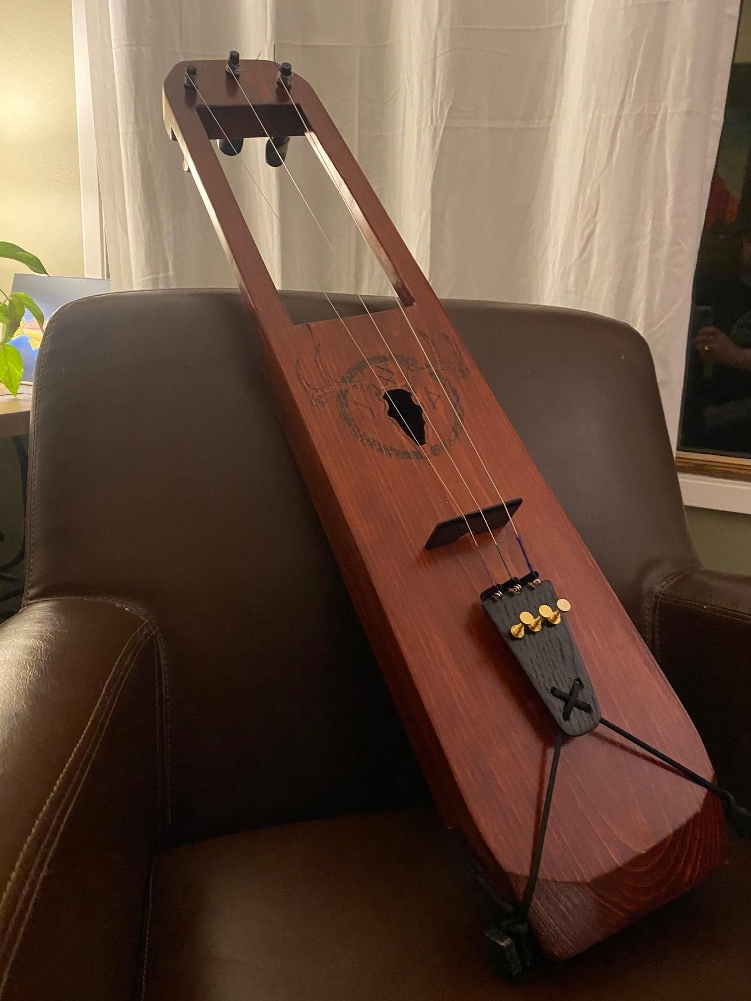 How to Make a Talharpa (Viking Instrument) : 21 Steps (with Pictures ...