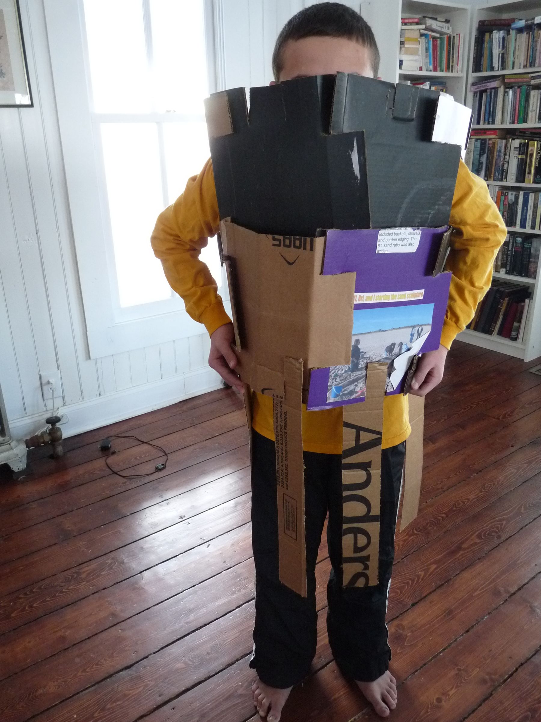 How to Create a Jellyfish Costume Using Only Cardboard : 12 Steps ...