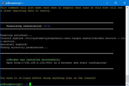 IoBroker Installation on Raspberry Pi or Debian Linux : 4 Steps - Instructables