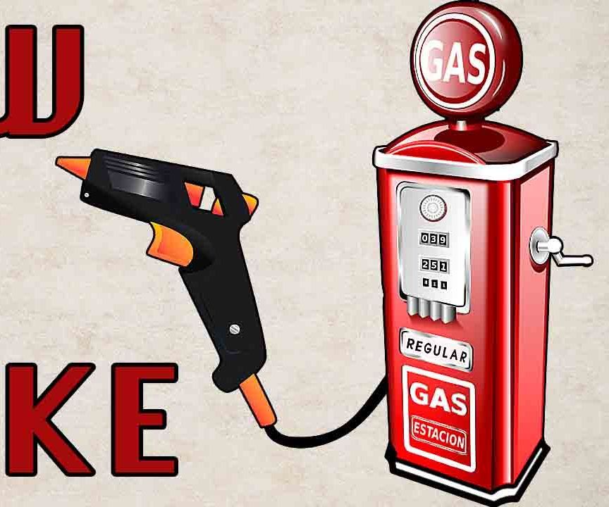 HOW TO MAKE a PORTABLE GAS POWERED GLUE GUN : 4 Steps - Instructables