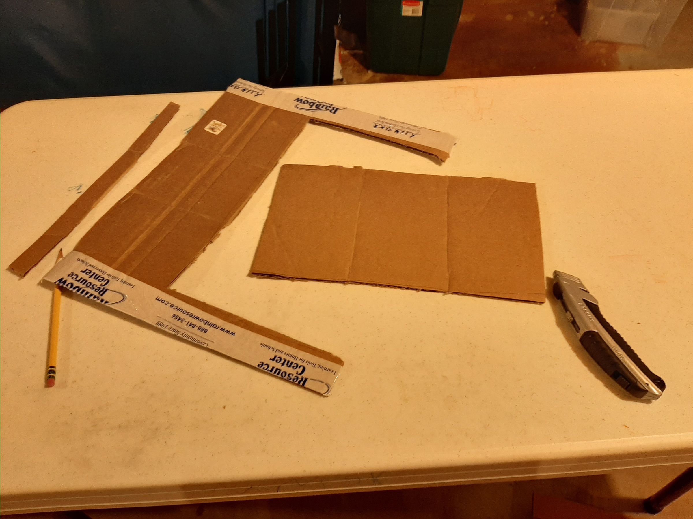 Hot Glue Cardboard House : 5 Steps - Instructables