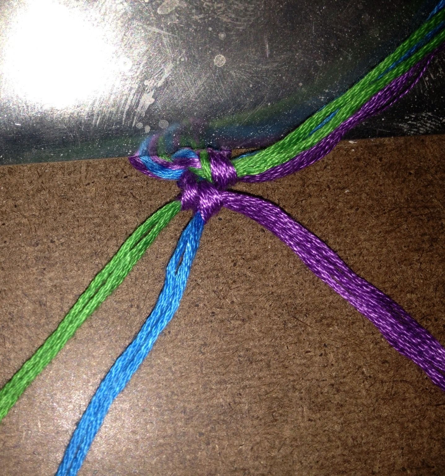 Beads and Knots Friendship Bracelet : 10 Steps - Instructables