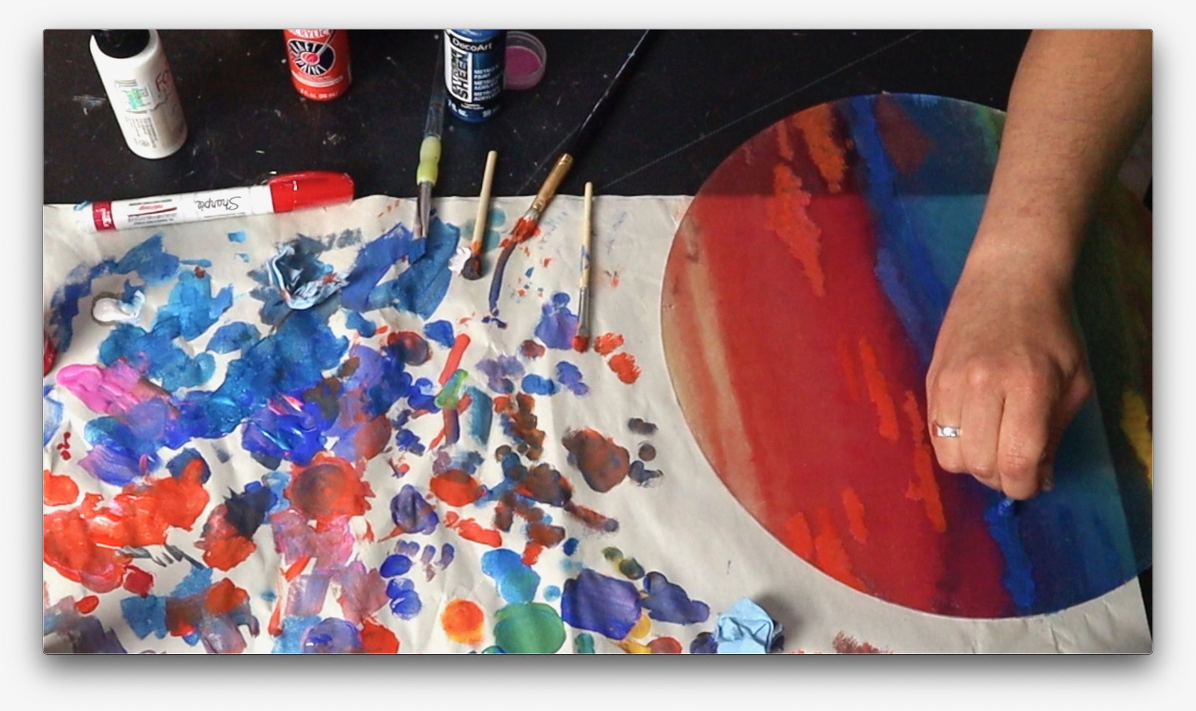 Origami Display Colosseum - Beach Scene Made From Scraps! : 6 Steps ...