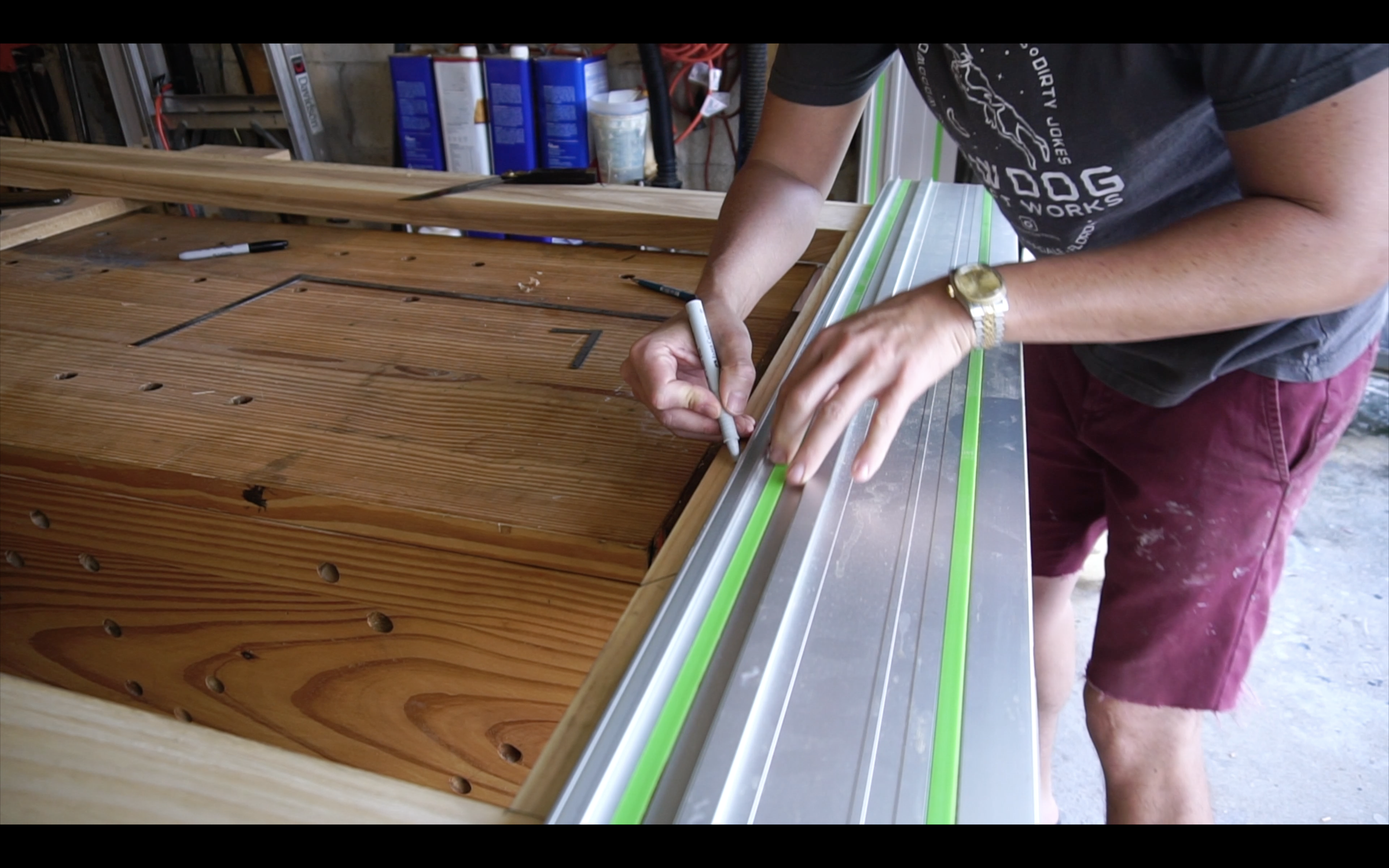 Timber Frame Sliding Barn Door : 11 Steps (with Pictures) - Instructables