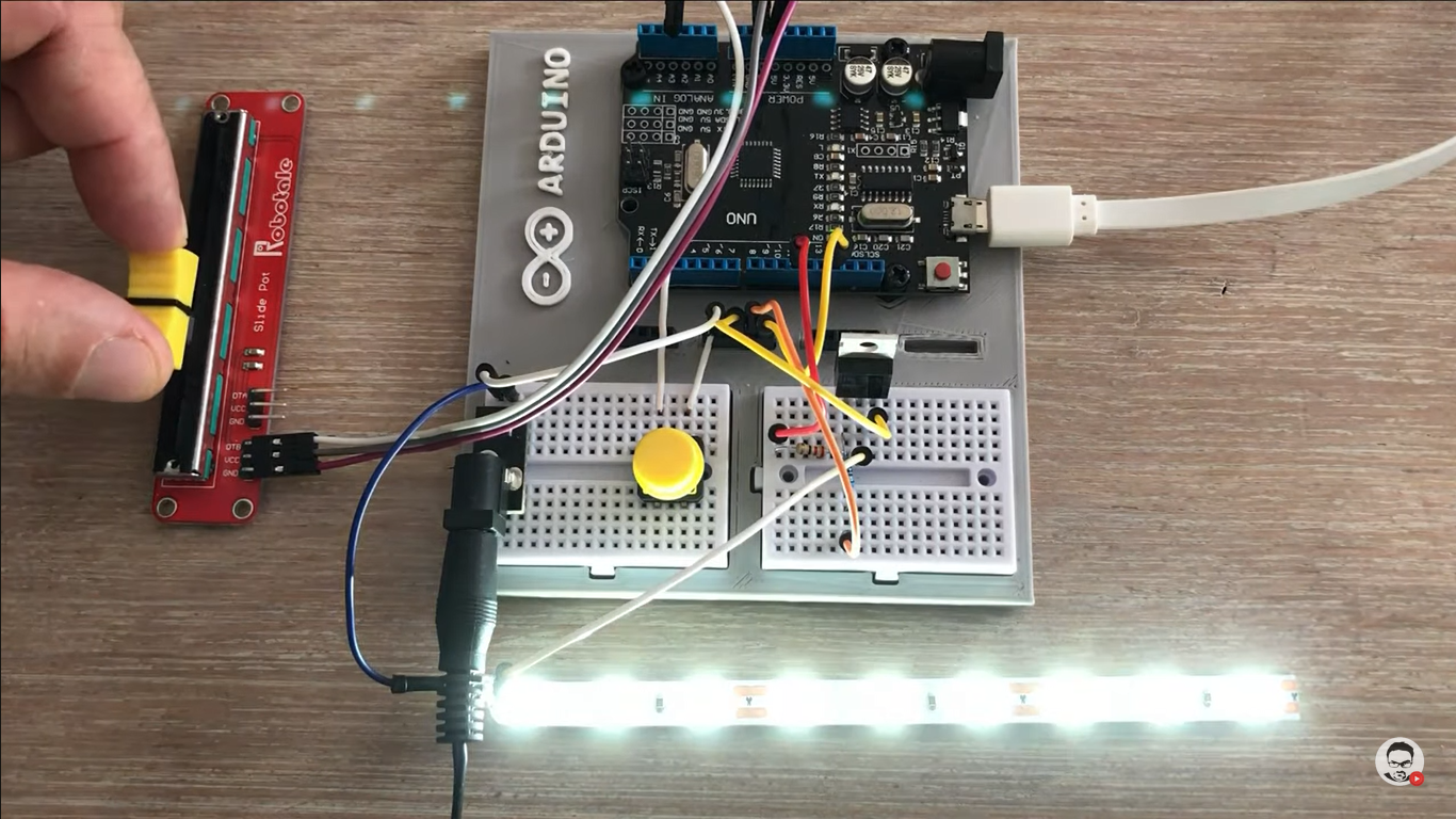 How to Control LED Strips With Arduino – Part 1: Single-Color Strips ...