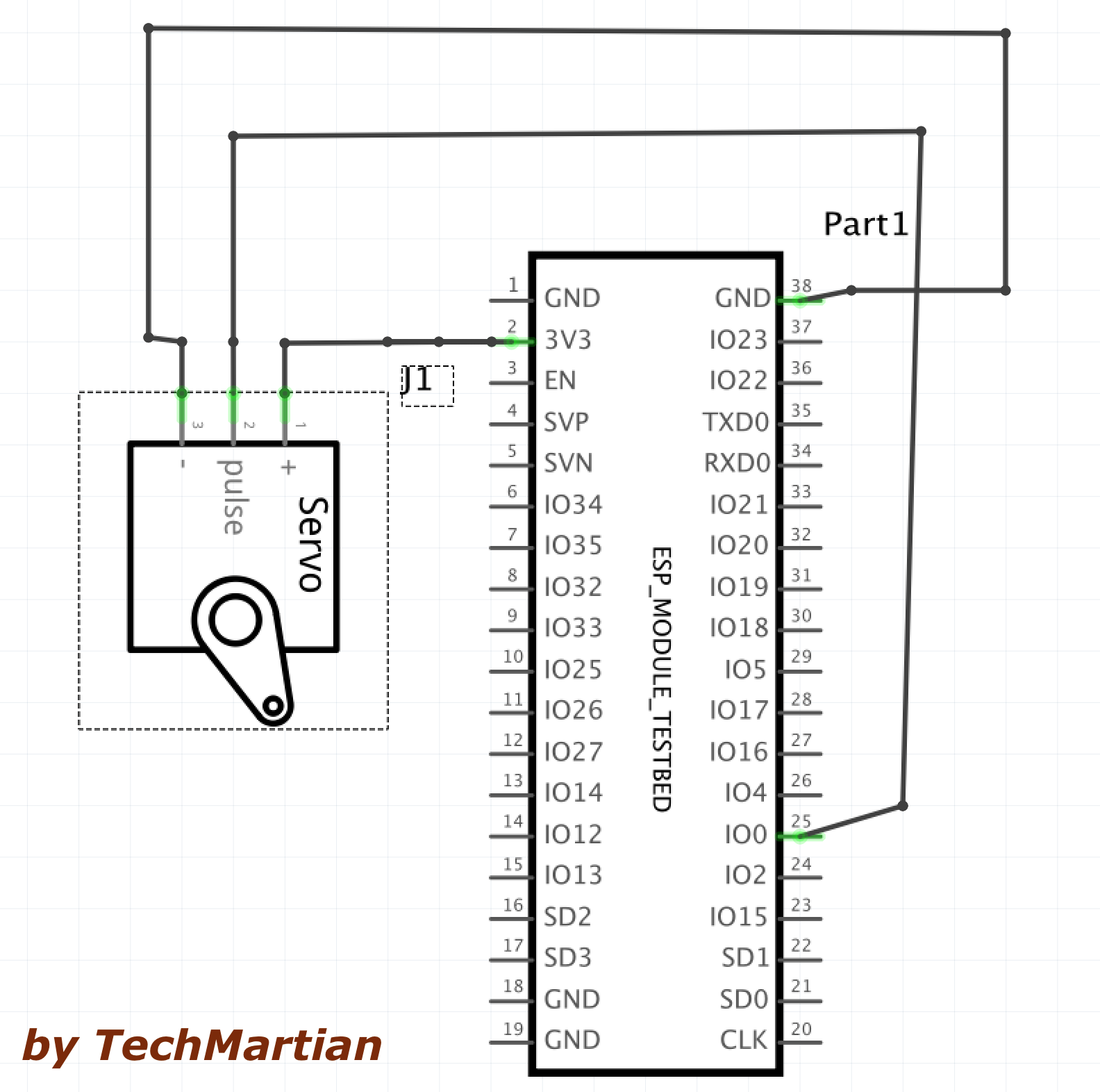 Interfacing Servo Motor With ESP32 : 4 Steps (with Pictures ...
