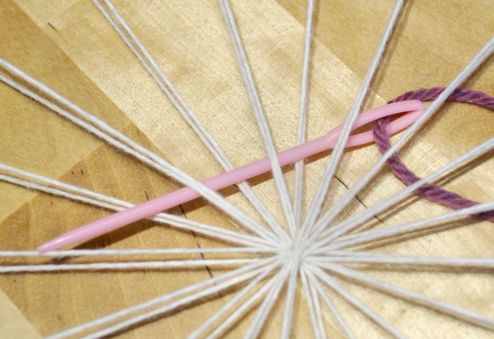 Woven Hoop Art : 9 Steps (with Pictures) - Instructables