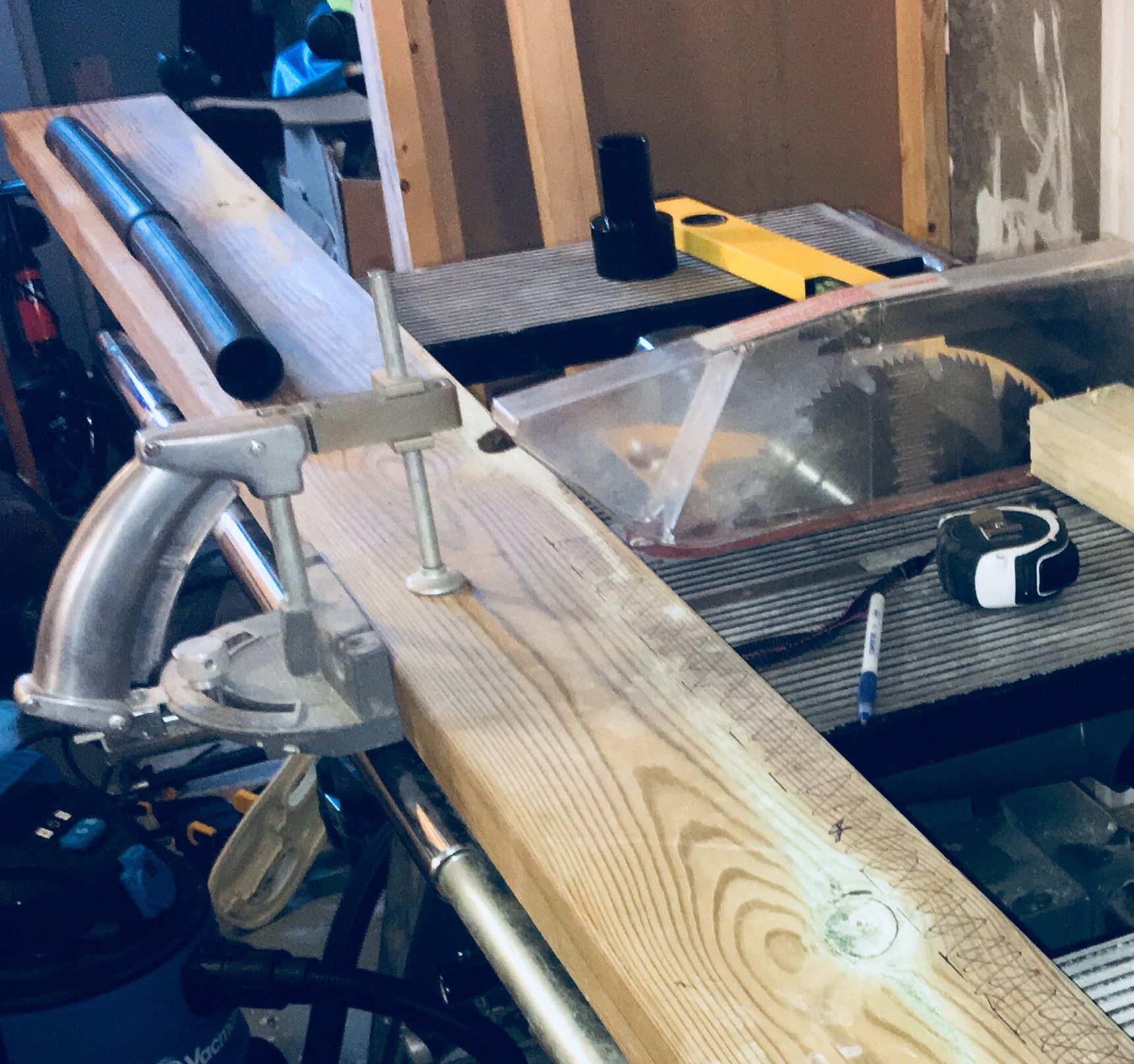 Heavy Duty Workbench With Chop Saw : 9 Steps (with Pictures ...