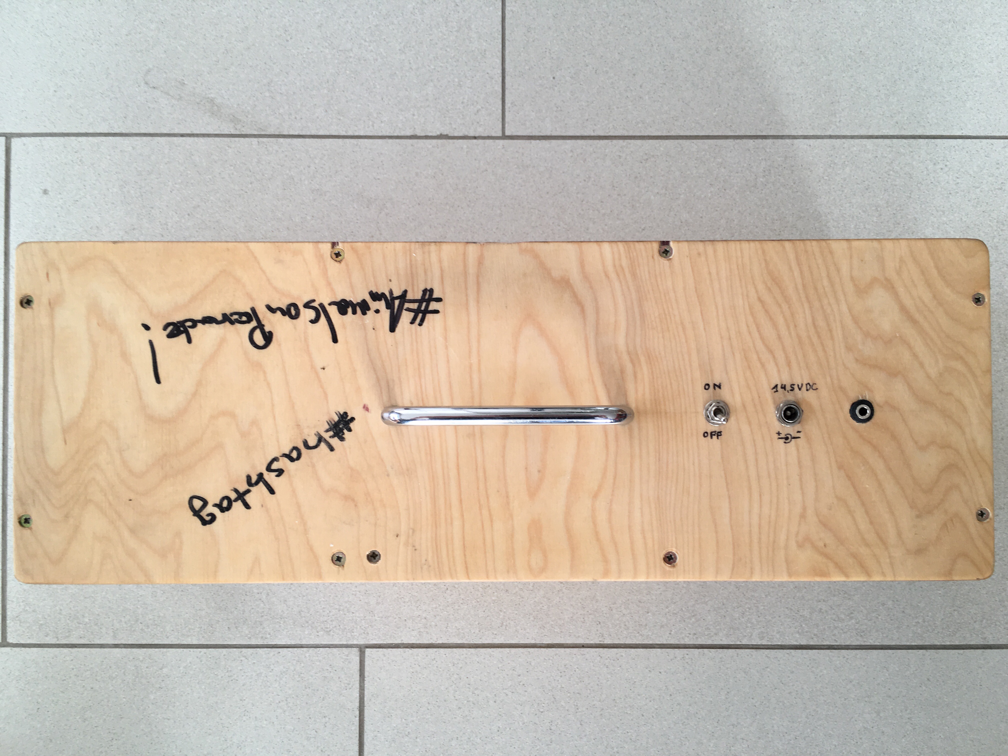 Minimal Wooden Design BOOM Box - Instructables