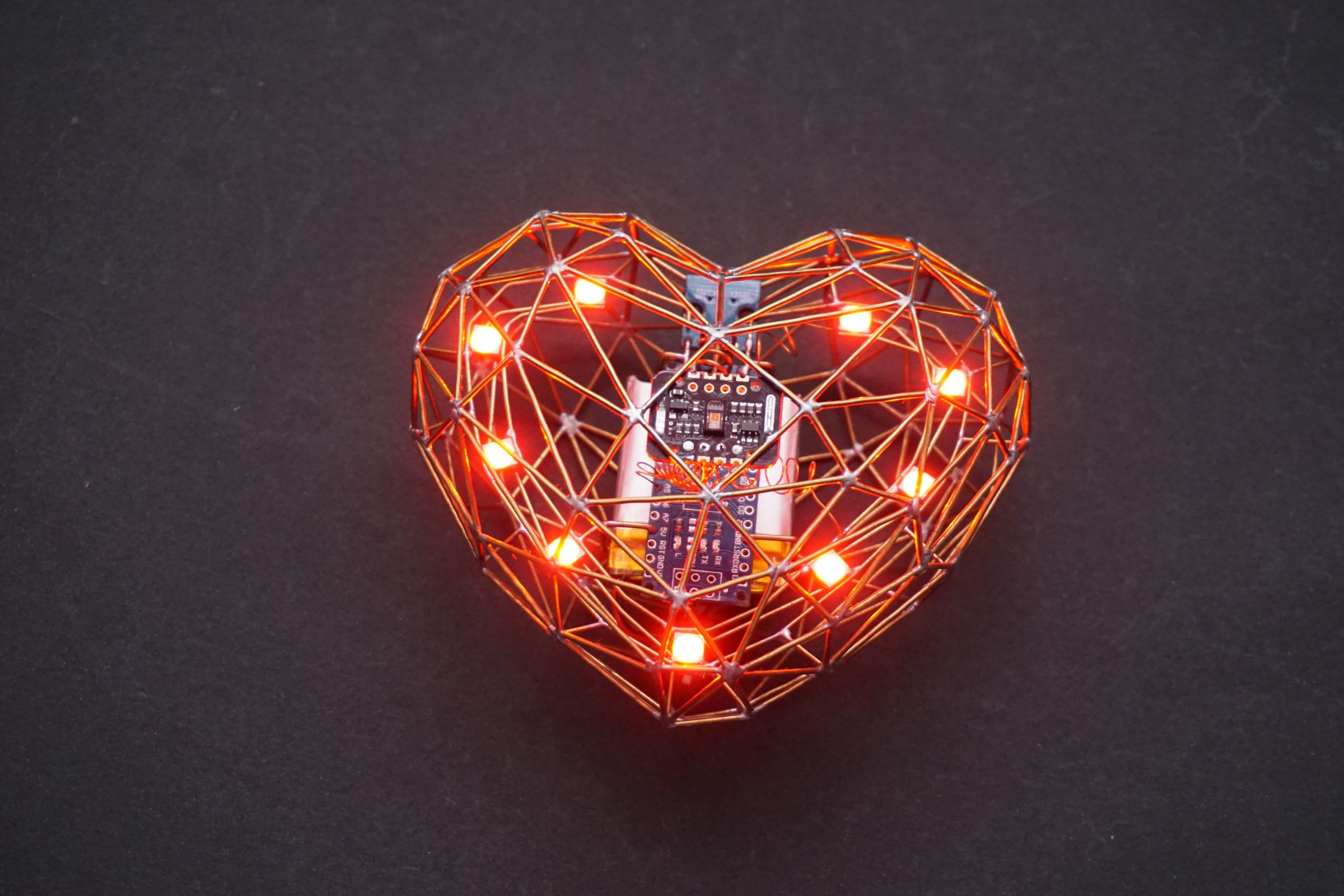 Beating LED Heart : 10 Steps (with Pictures) - Instructables