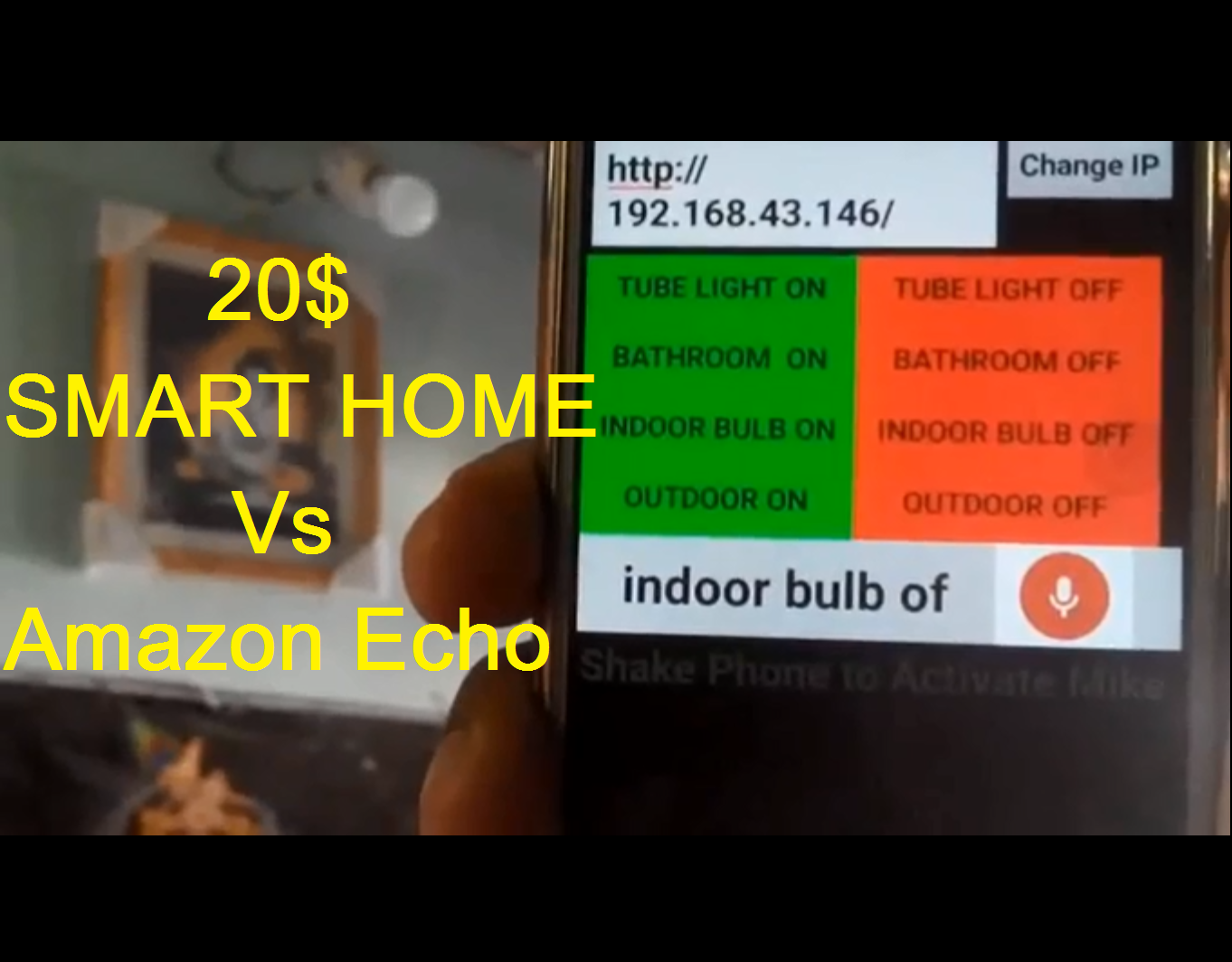IoT Based 20$ Smart Home Vs Amazon Alexa : 5 Steps - Instructables