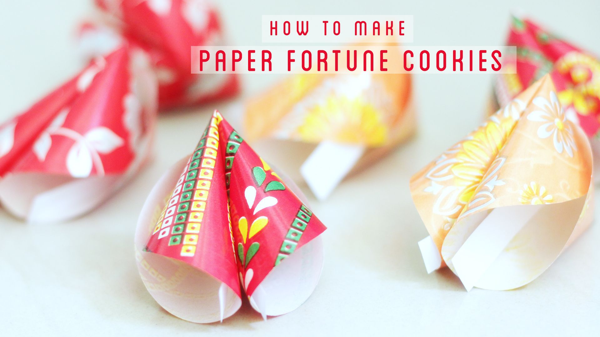How to Make Paper Fortune Cookies - Instructables