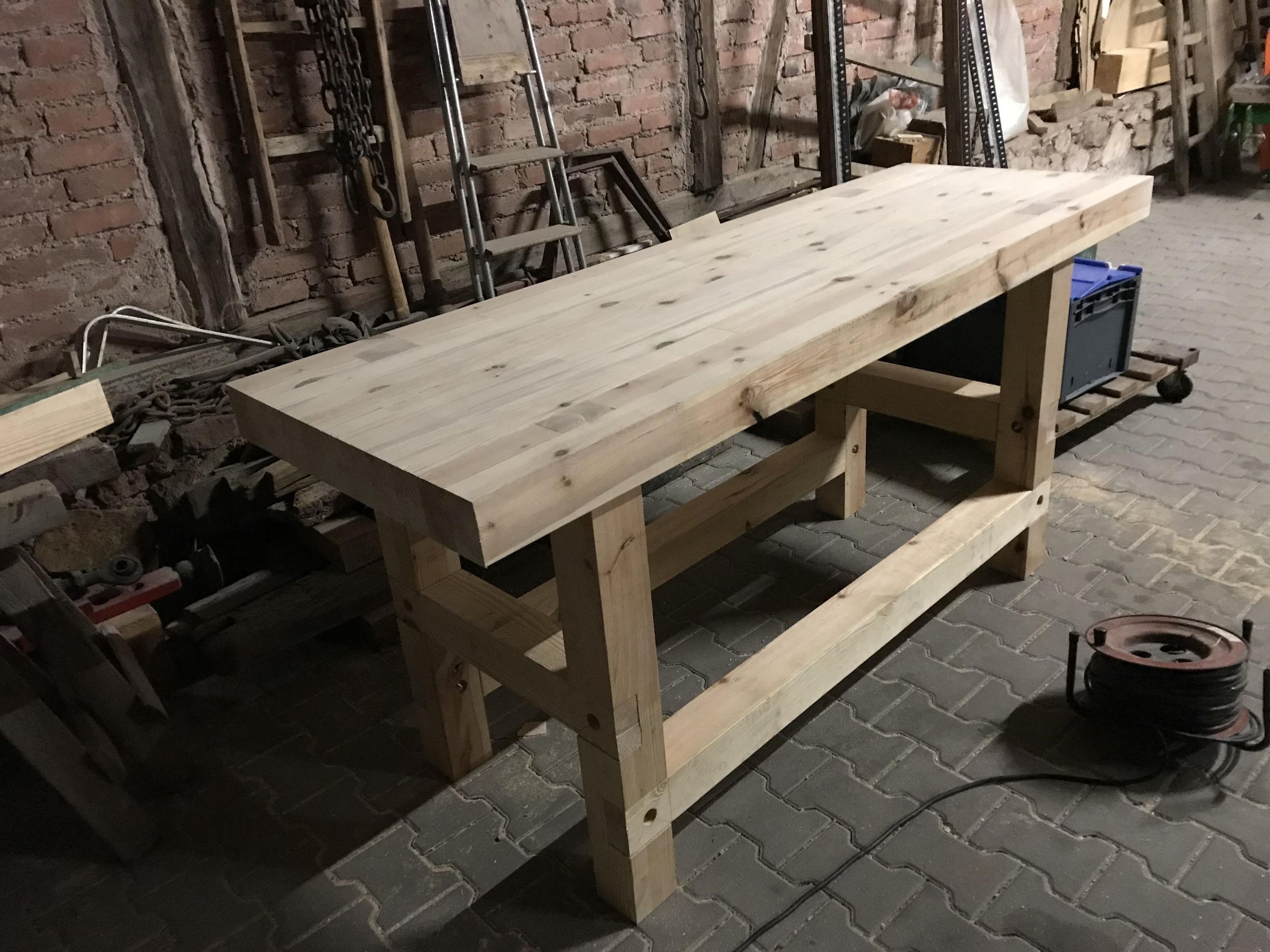DIY Workbench - Simple, Sturdy, Multifunctional! : 13 Steps (with ...