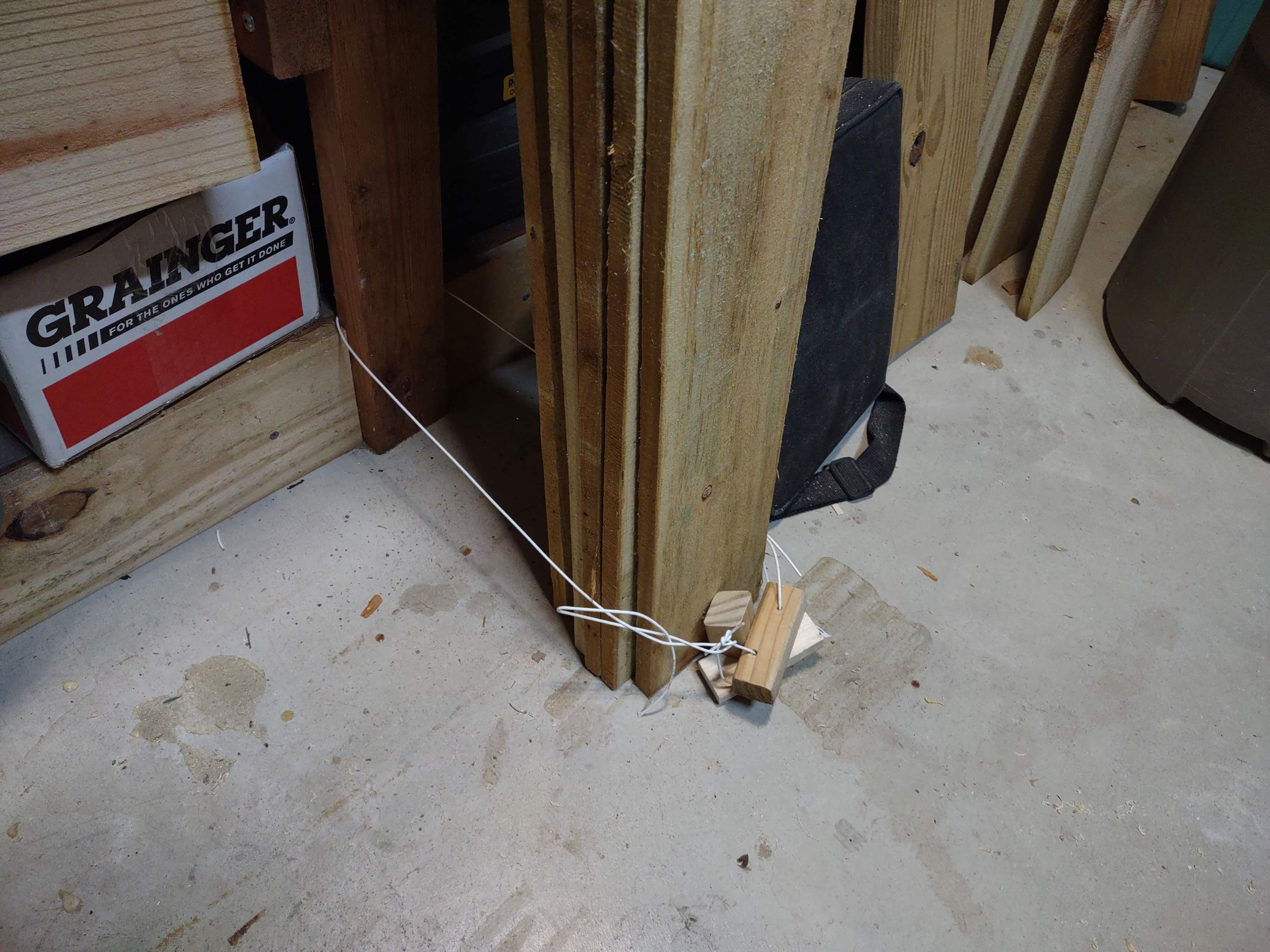 Woodshop Safety Tie Back for Boards - Instructables