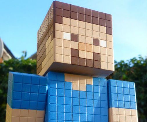 Minecraft: Steve Model! With Bonus Double Chest! : 20 Steps (with ...