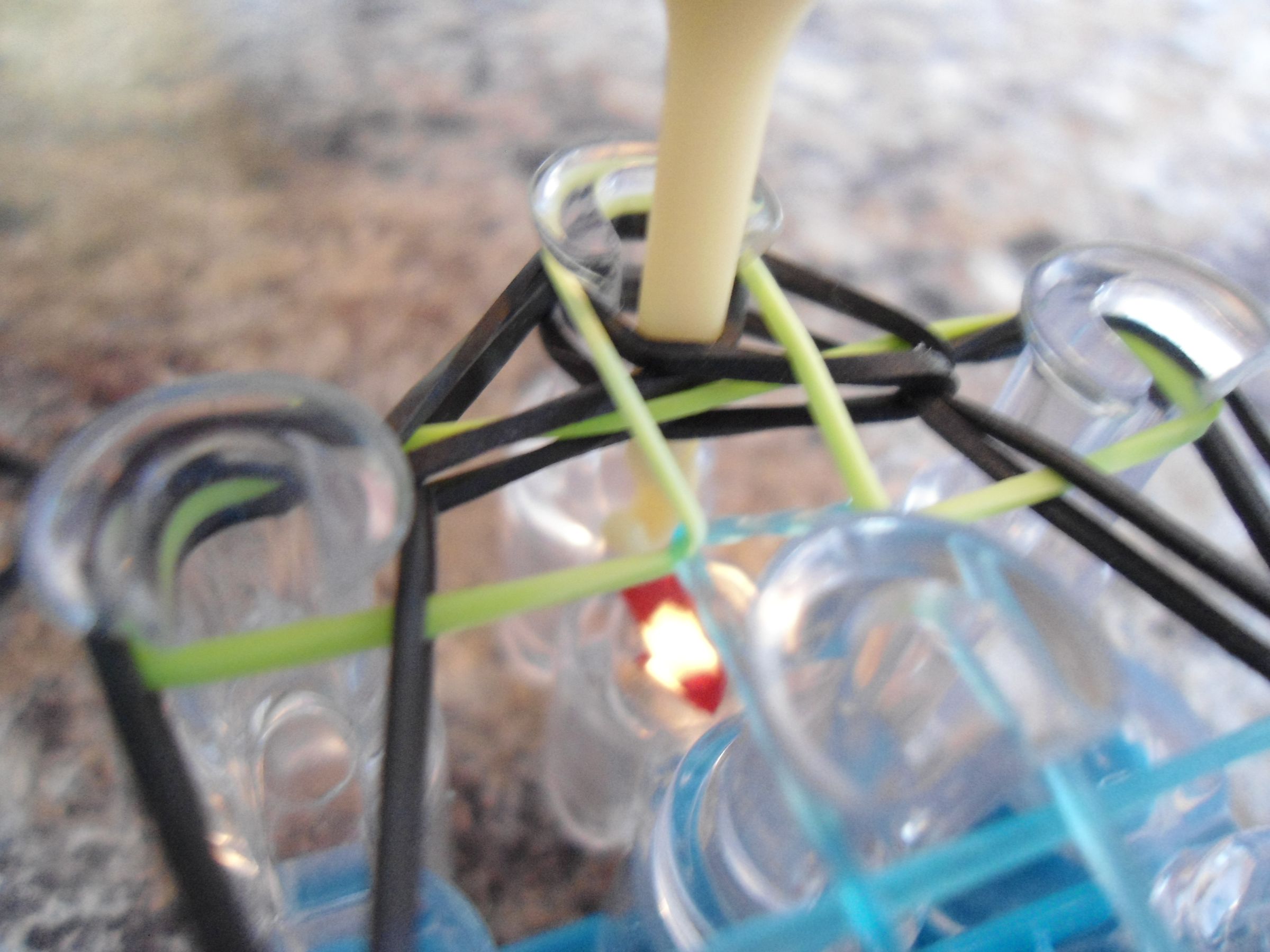 Loopy Stripes Rainbow Loom Bracelet : 9 Steps (with Pictures ...