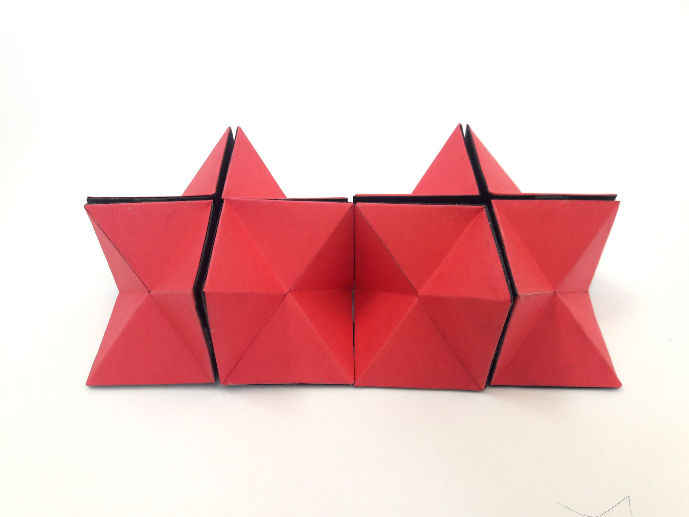 Make a Paper Transforming Geode Cube - Design and Template : 7 Steps ...