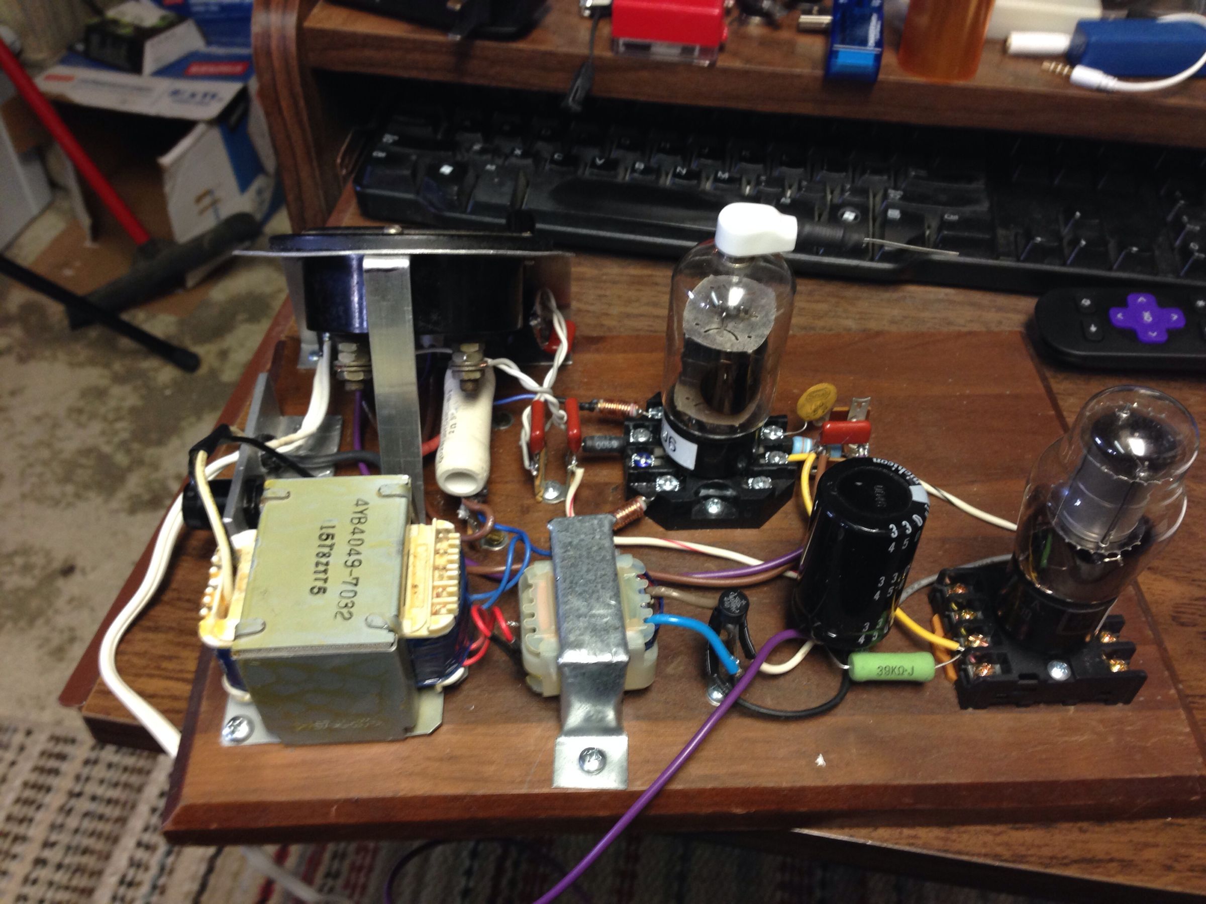 40M QRP Transmitter Using a 6CU6 Tube : 4 Steps - Instructables