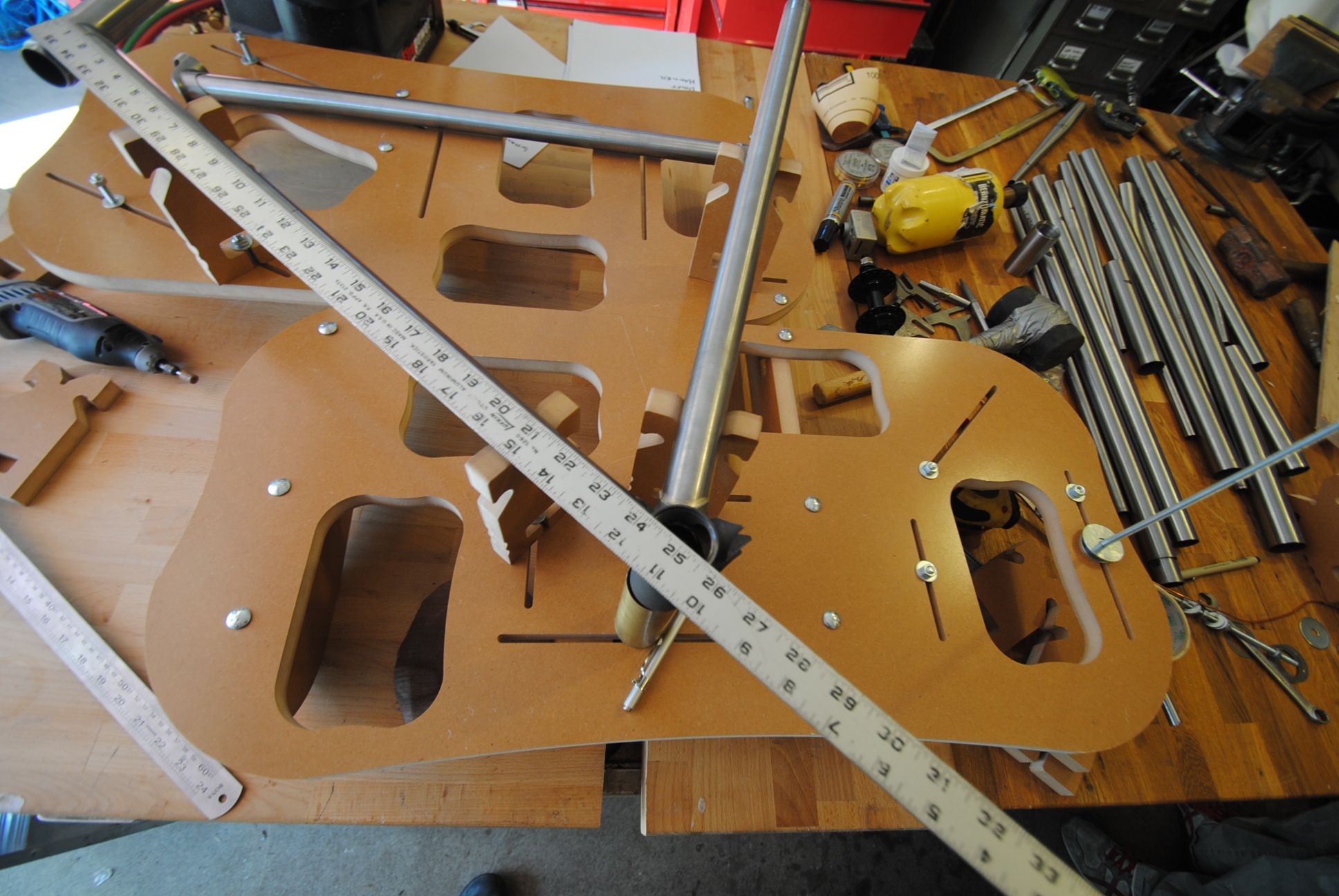Building a Lugged Bicycle Using a CNC Routed Frame the Jiggernaut : 11 ...