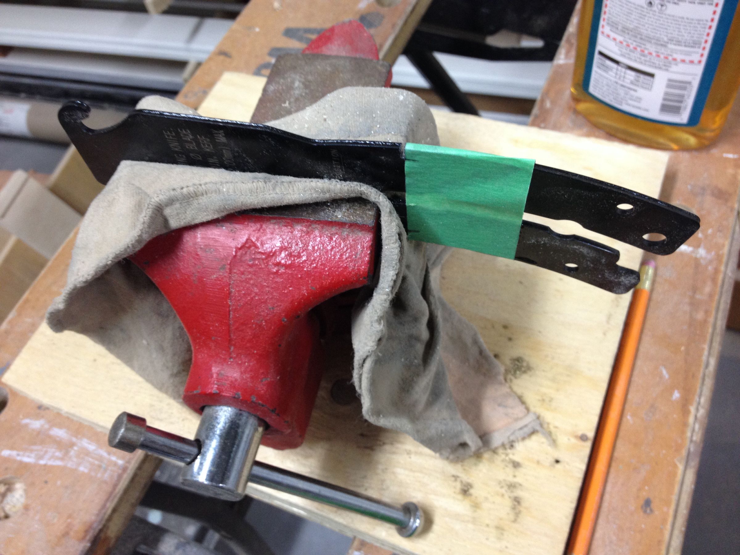 Make a Riving Knife for the DW745 Tablesaw : 5 Steps (with Pictures ...