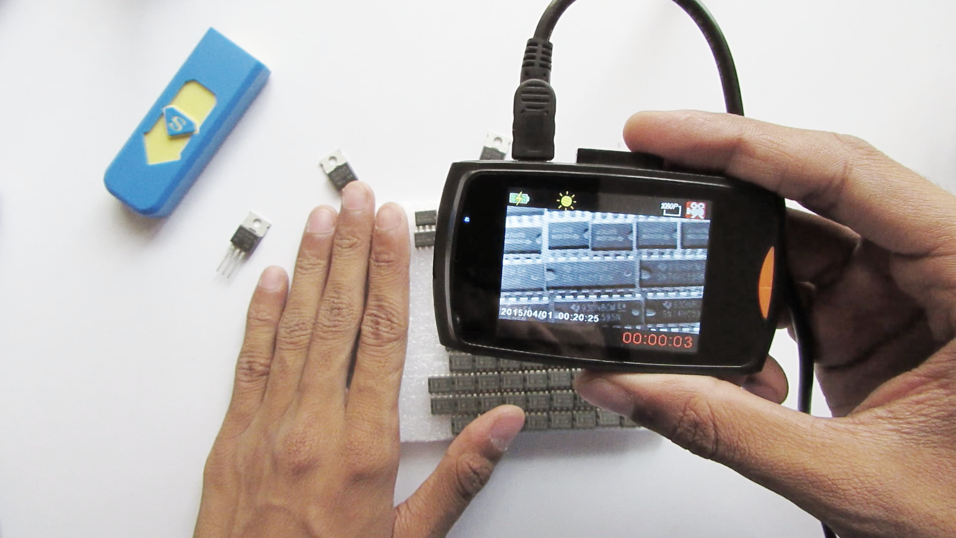 Make Basic Infrared Thermal Imaging Camera for Cheap ! Convert Any ...