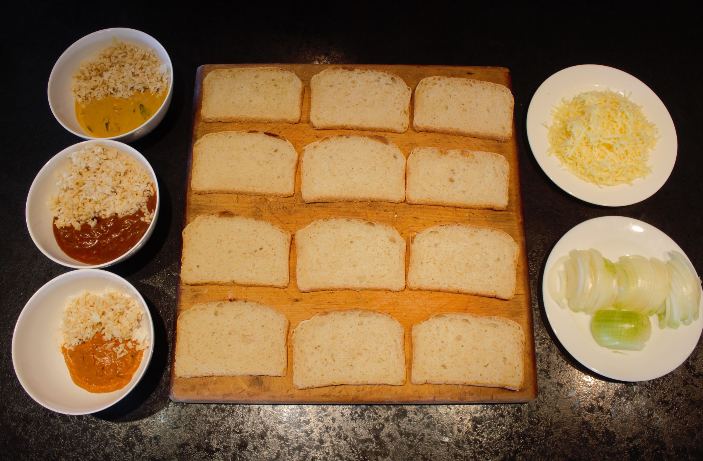 Delicious Grilled Toasties With Left-over Curry : 5 Steps (with ...