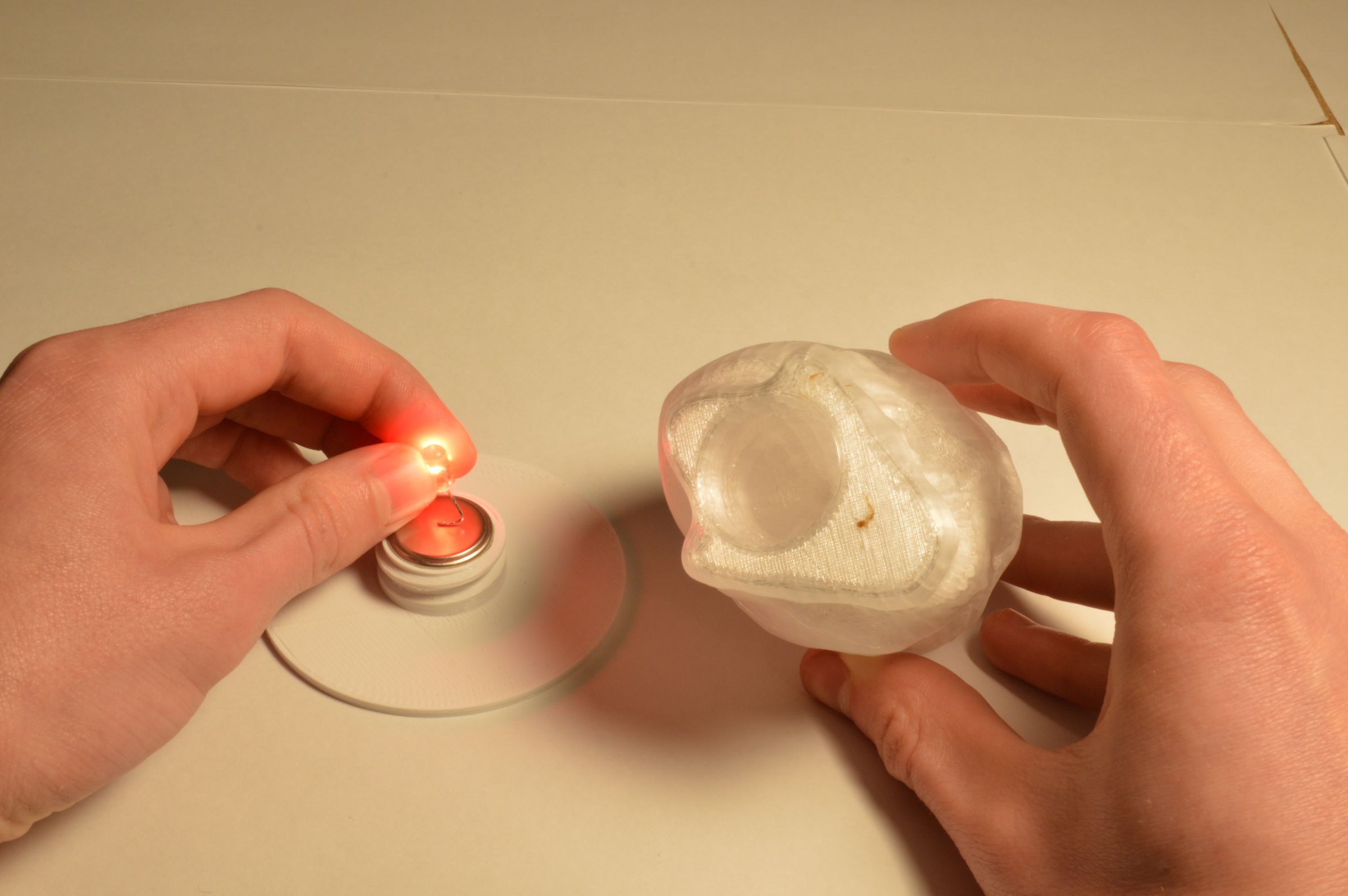 Light 'em Up: Turn Any 3D Print Into a LED Lamp : 5 Steps (with ...