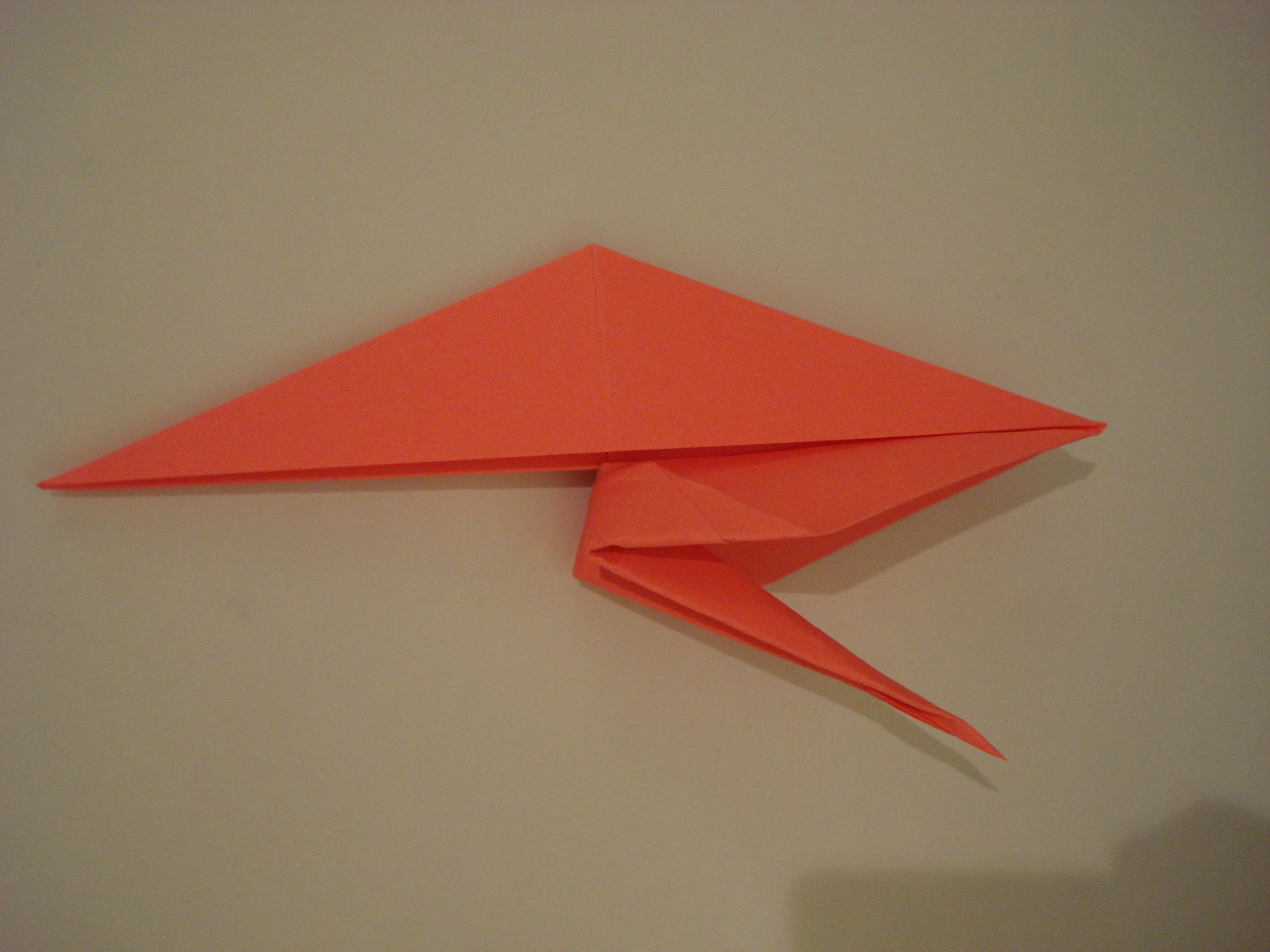 Flapping Origami Crane : 9 Steps - Instructables