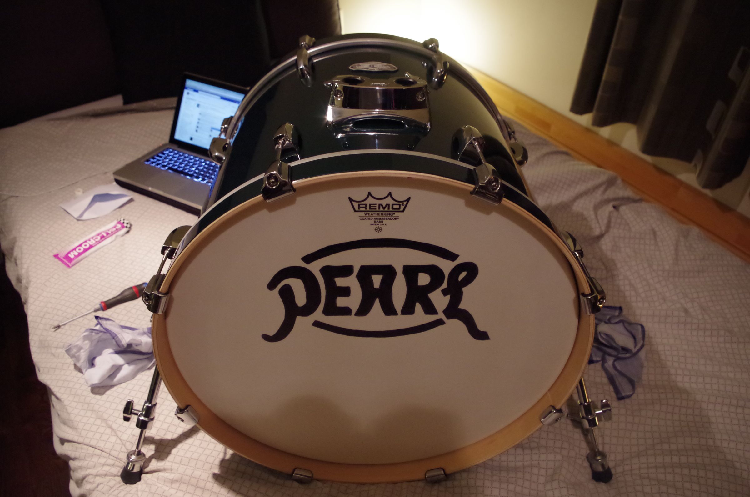 Paint Your Drum Kit - by Painting Your Drum Wraps : 10 Steps (with ...