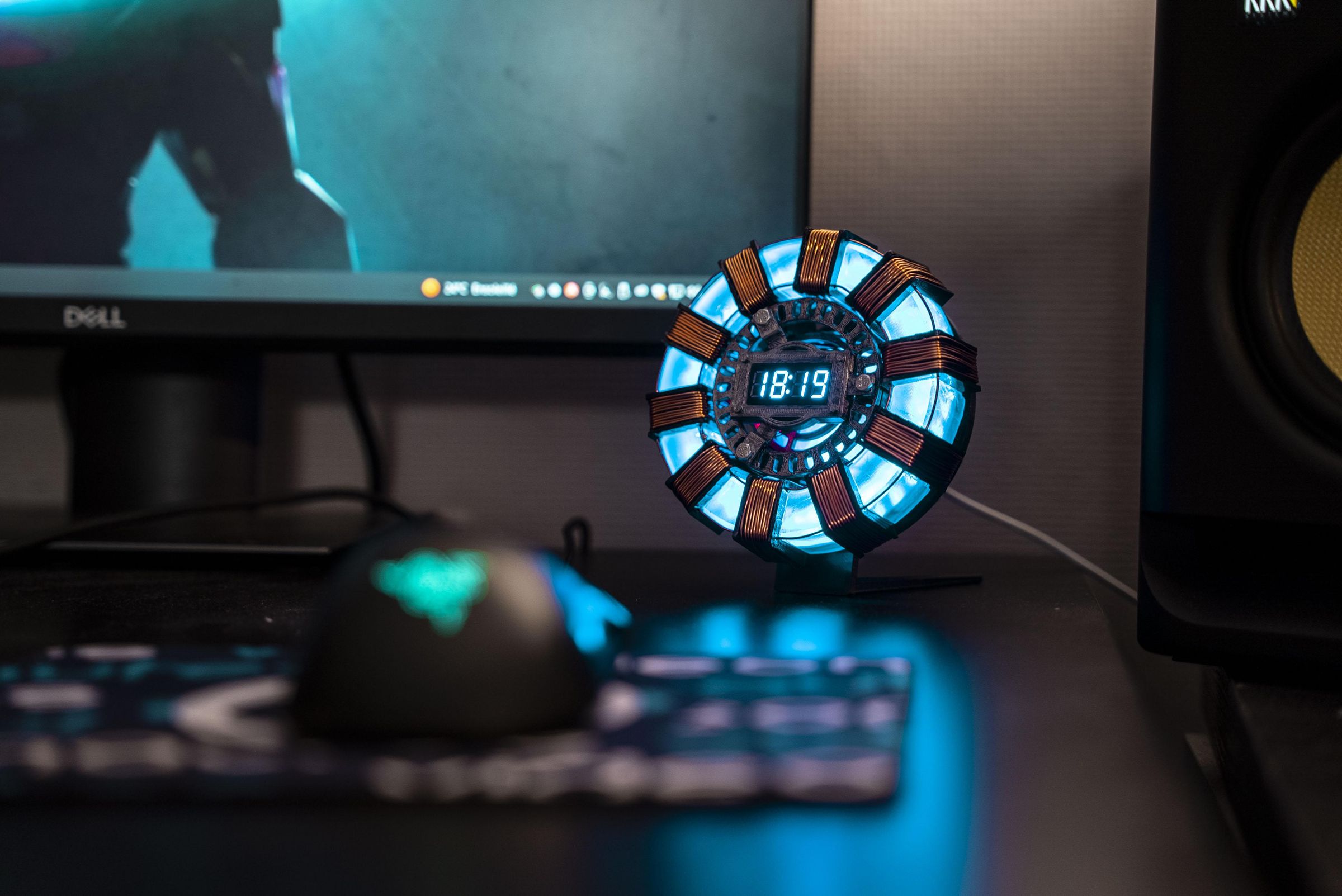 Iron Man Arc Reactor Clock : 16 Steps (with Pictures) - Instructables