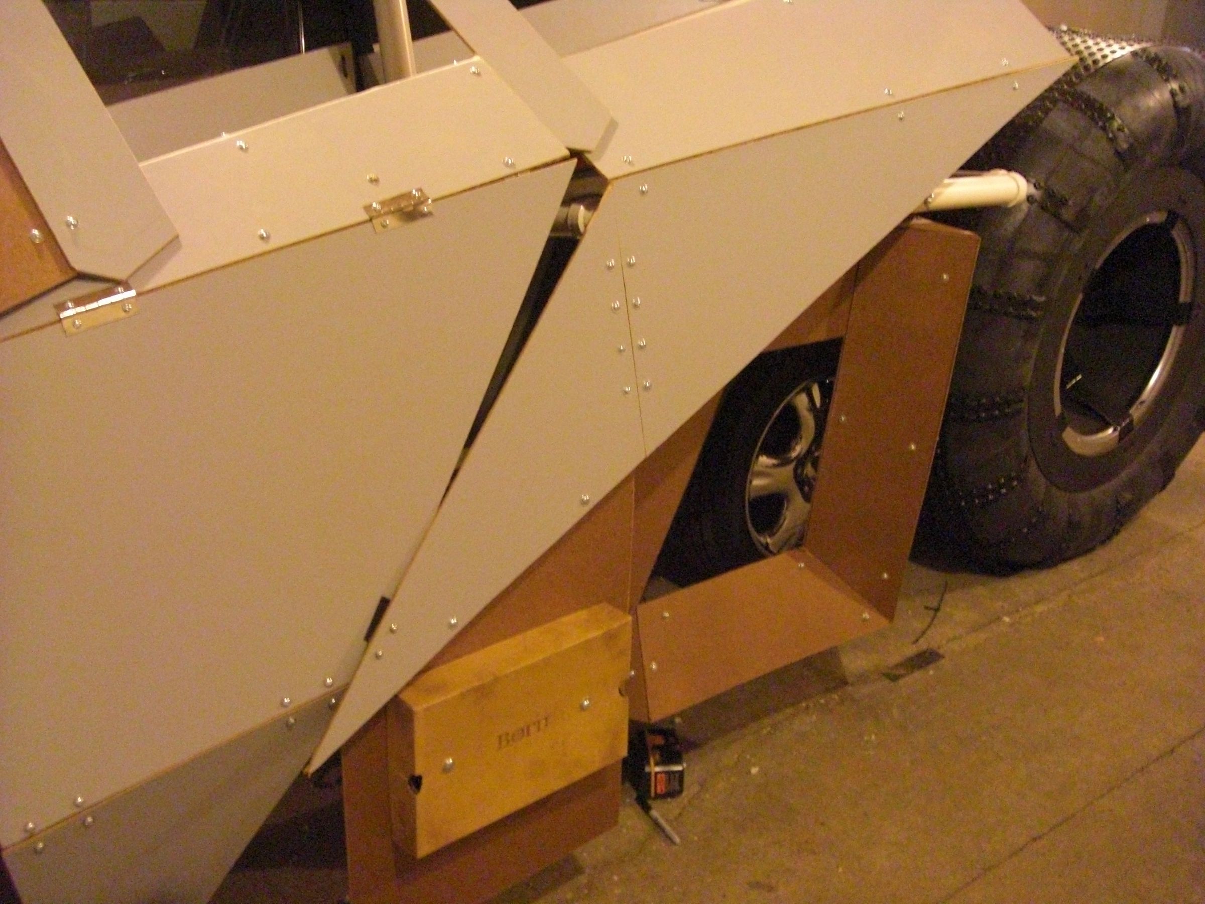 Make a Life-sized Batmobile Tumbler and Batman Themed Halloween Display ...