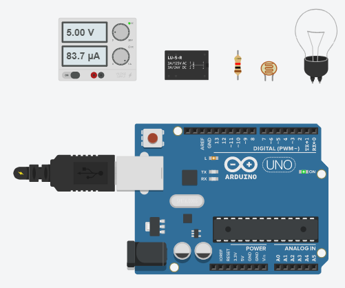 Arduino Light Intensity Lamp - Jyothir : 5 Steps - Instructables