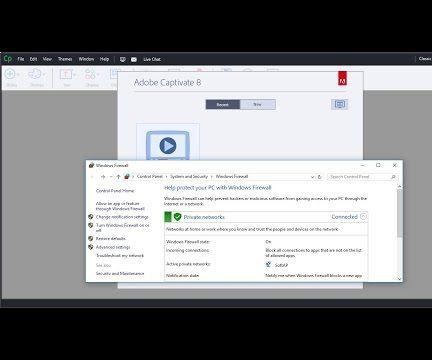 Fix Adobe Captivate 8 Windows Firewall Issue - Instructables