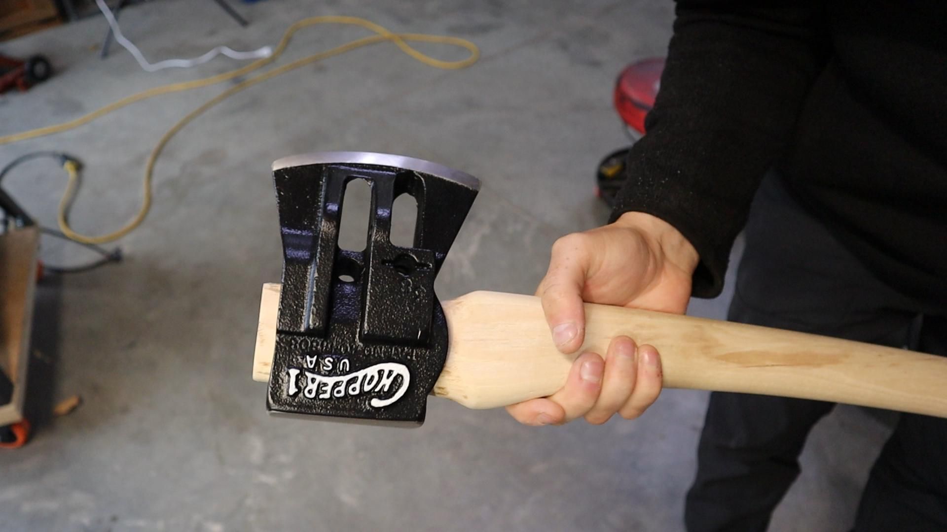 Splitting Axe Restoration! This Thing Is Cool : 5 Steps (with Pictures ...