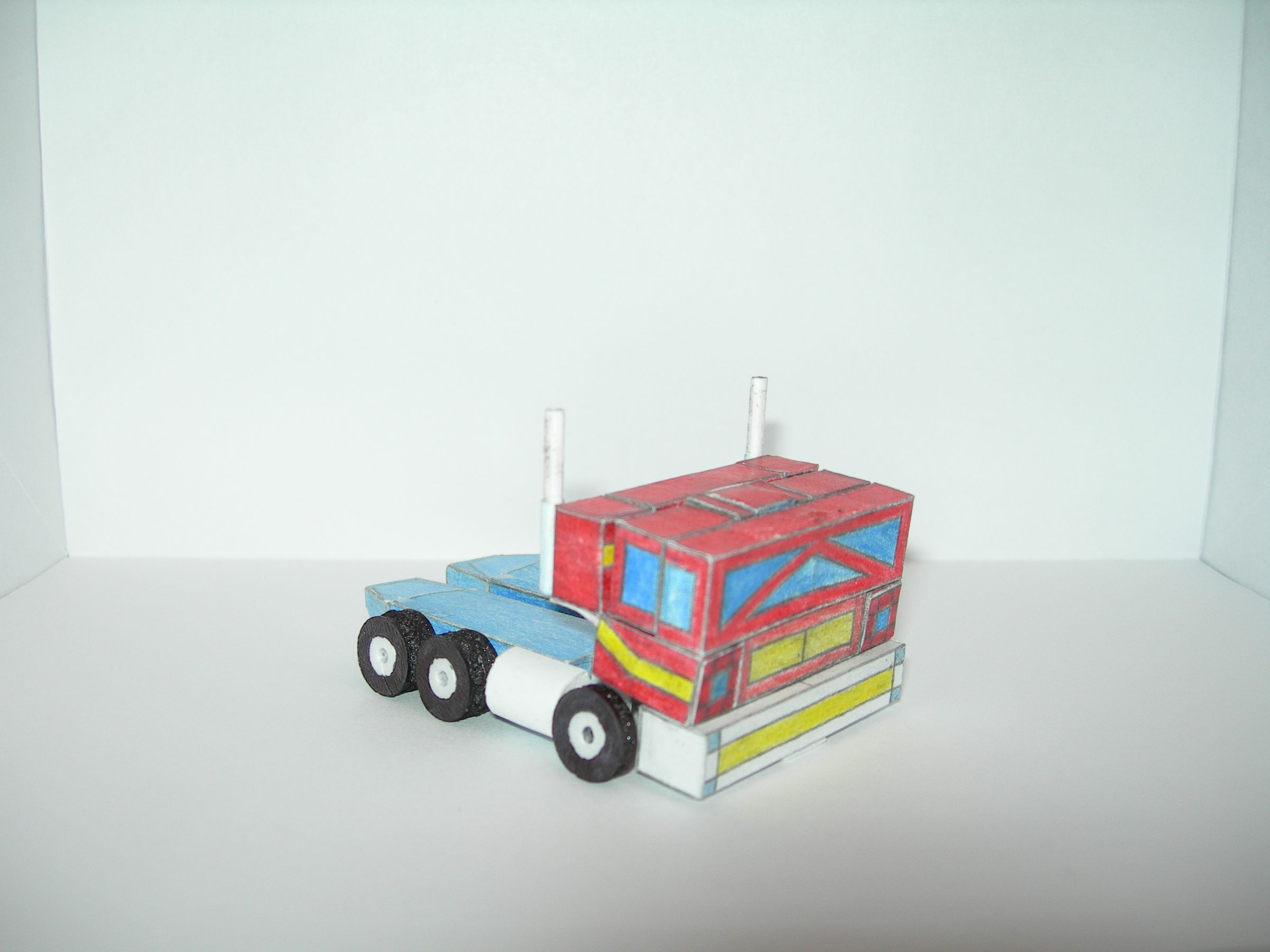 G1 Optimus Prime Paper Transformer - Instructables