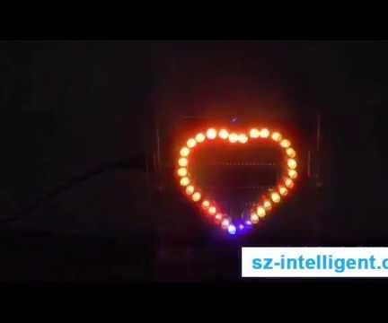 DIY Interesting Love Heart Chasing Effect LED Lights : 8 Steps (with ...