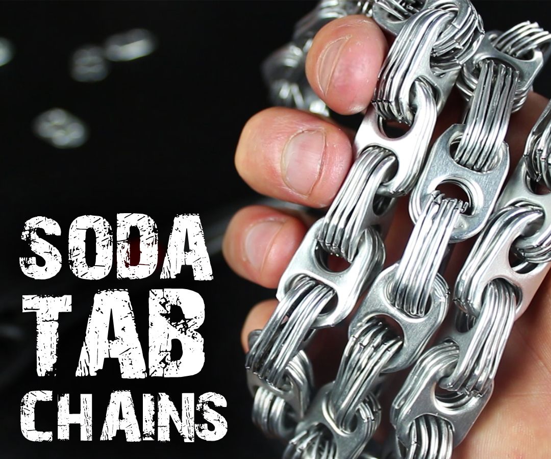 How to Make Chains From Soda Can Tabs : 7 Steps (with Pictures ...